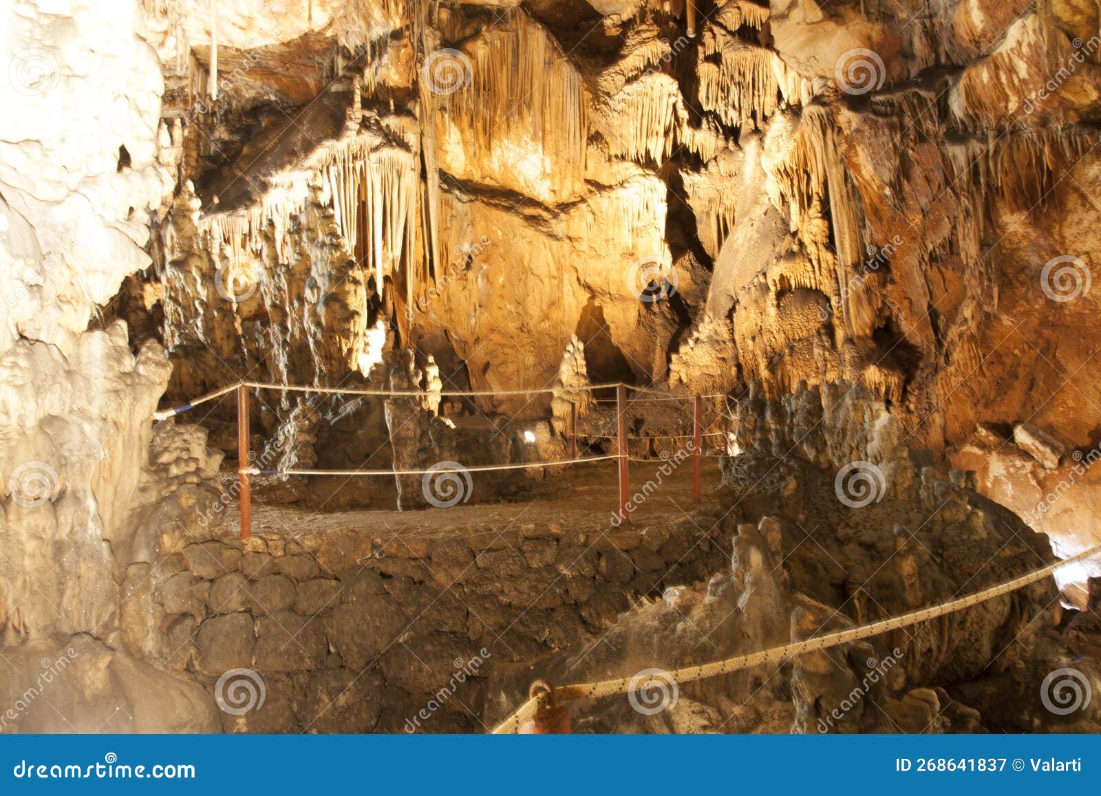 Beautiful Cave Rock Formations in Croatia Photo Stock Image - Image of ...