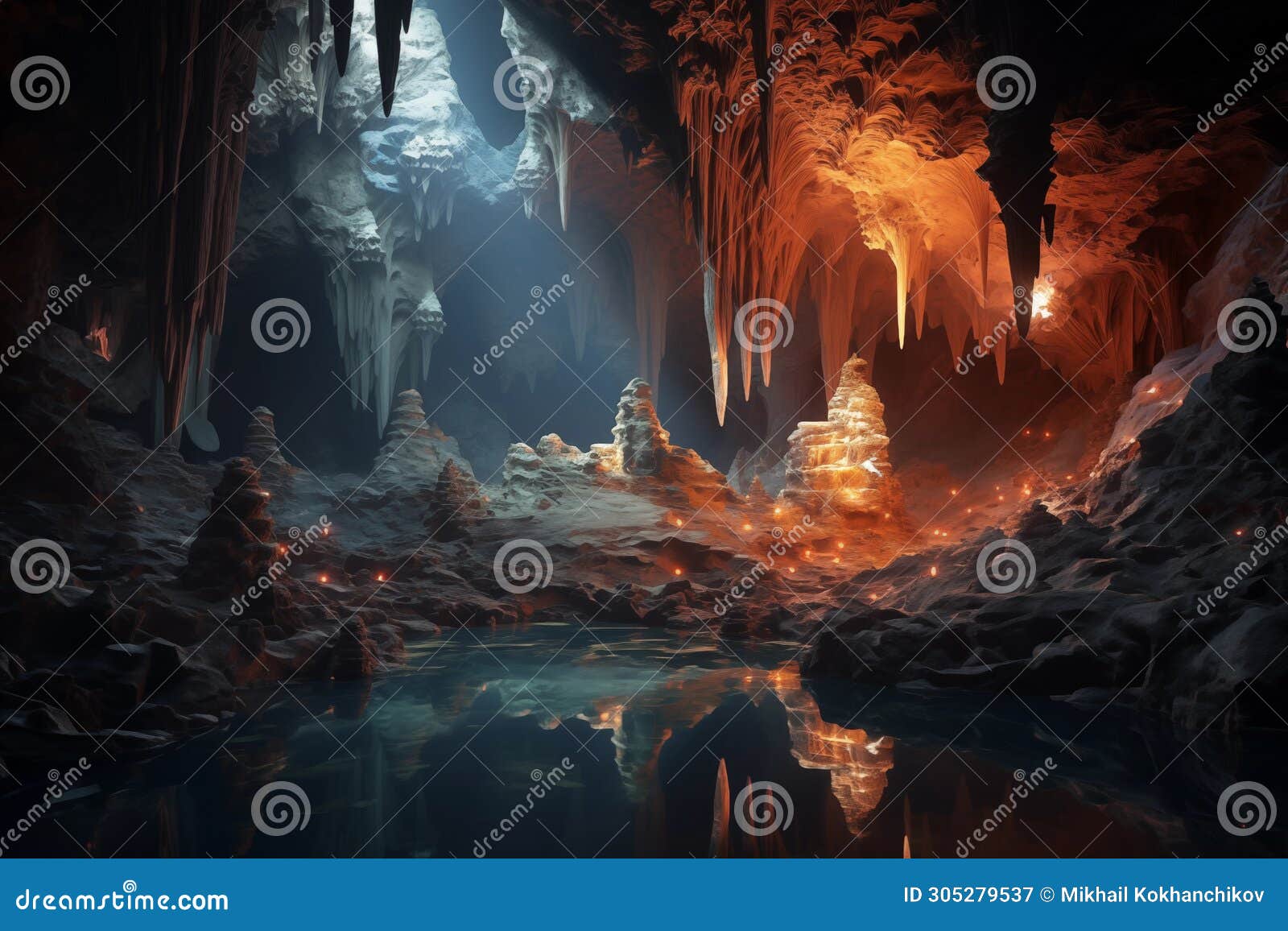 Beautiful Cave Drawings Stock Photo | CartoonDealer.com #46572726