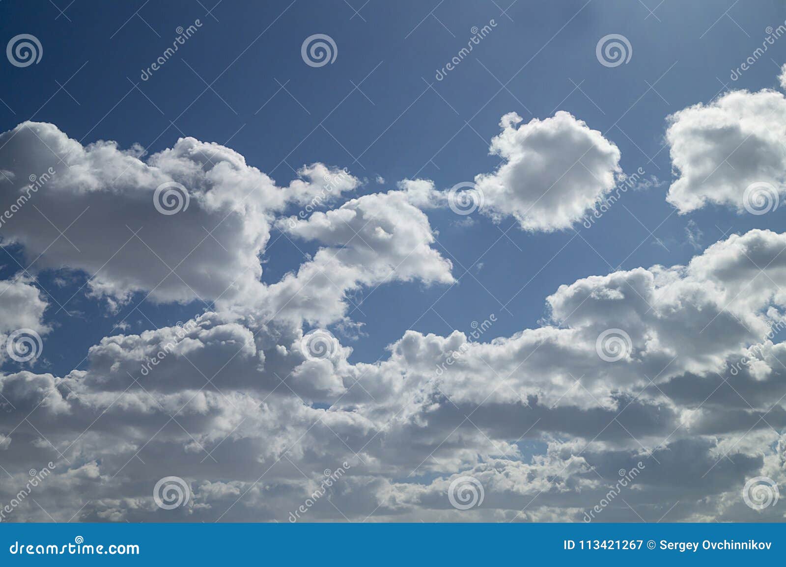 Celestial Landscape with White Cloud Stock Image - Image of landscape ...