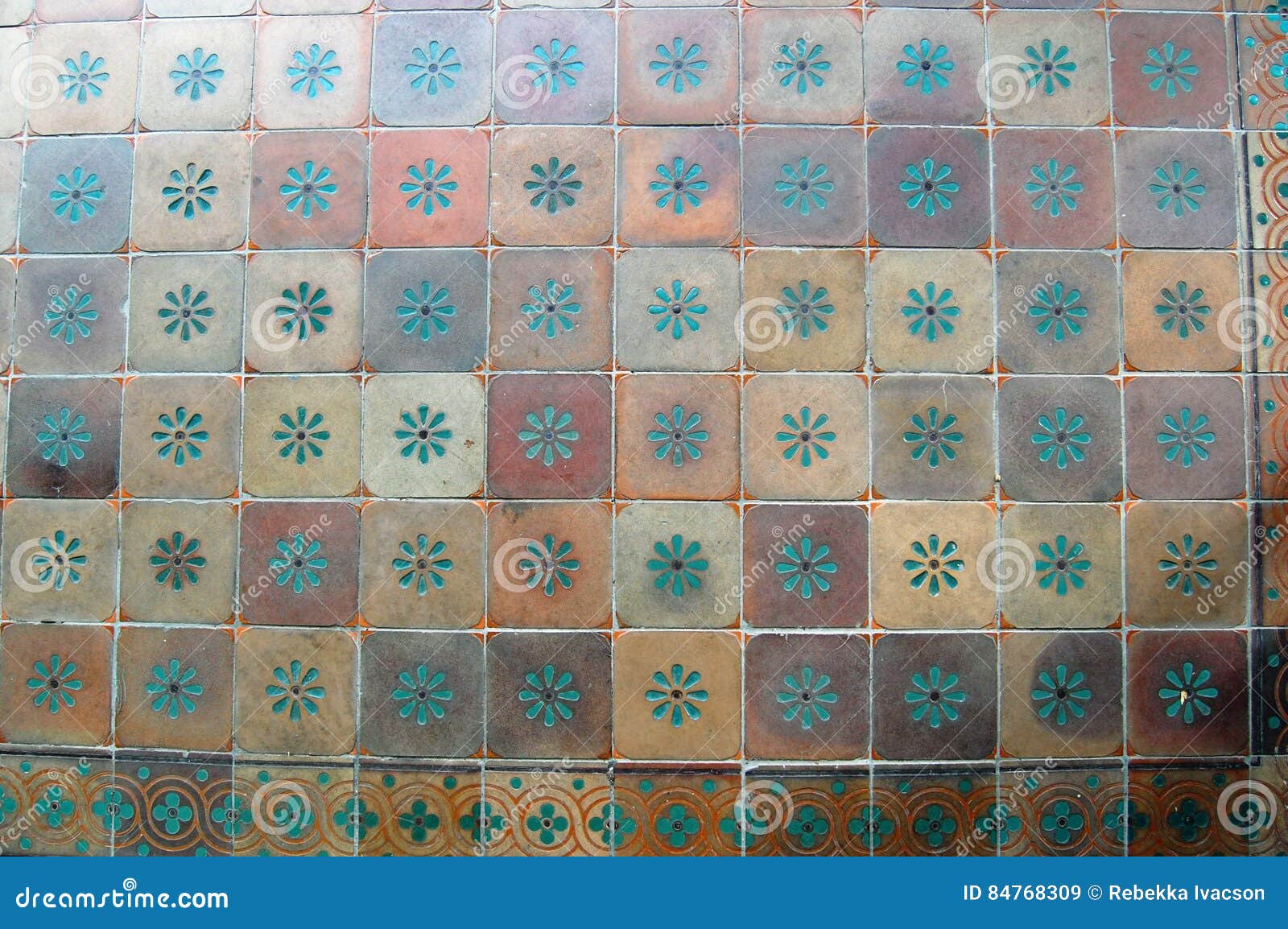 Beautiful ceramic tiles stock image. Image of detail - 84768309
