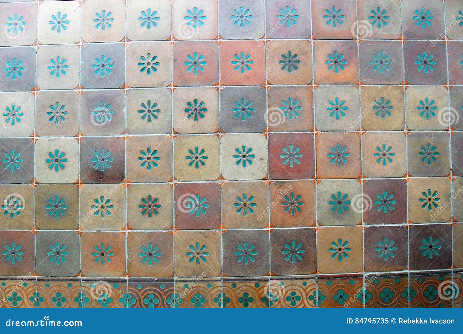 Beautiful ceramic tiles stock image. Image of retro, ornamental - 84795735