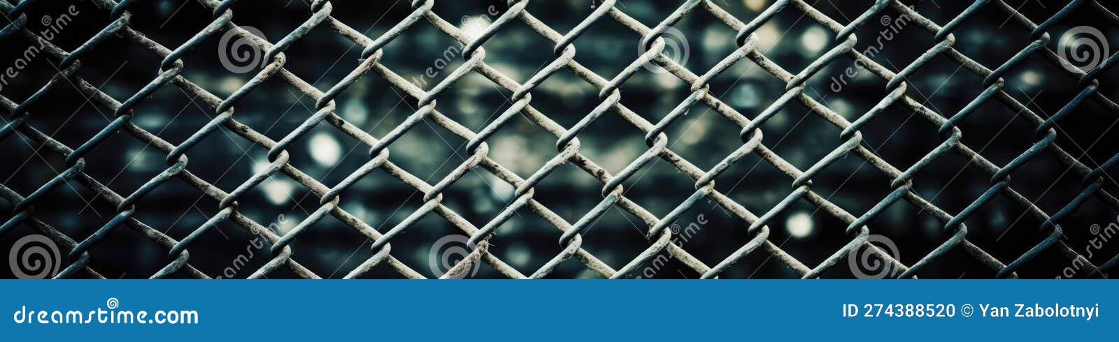 Beautiful Chain Link Fence Texture Background Pattern. Generative AI ...