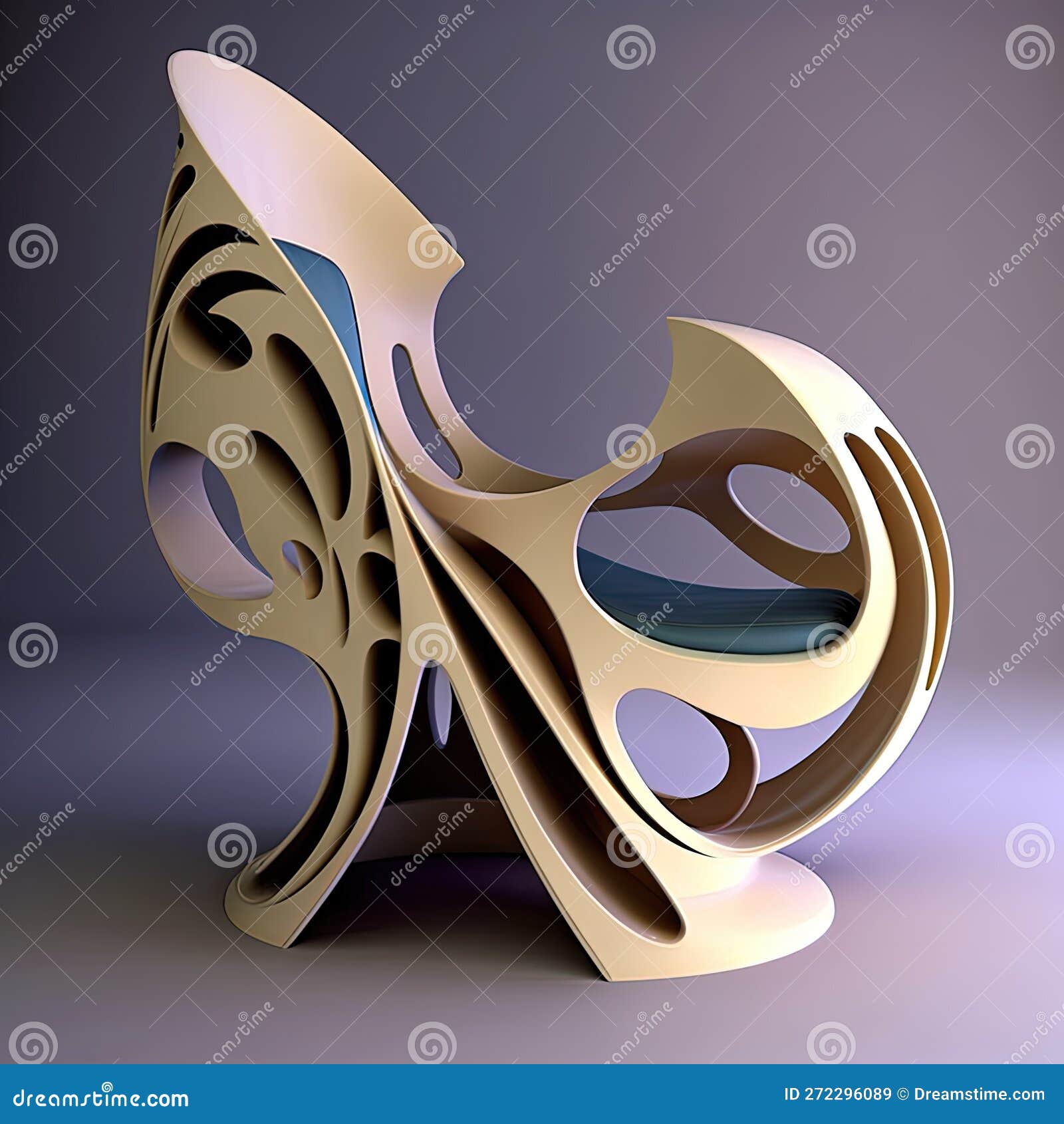Beautiful Chair Design, Generative Ai Stock Illustration - Illustration ...