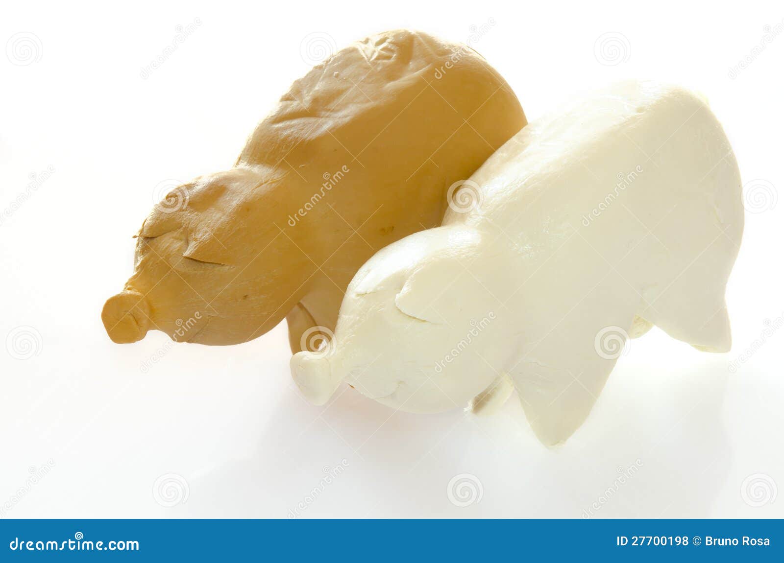 Beautiful Cheese Like a Little Pig Stock Photo - Image of caciotta ...