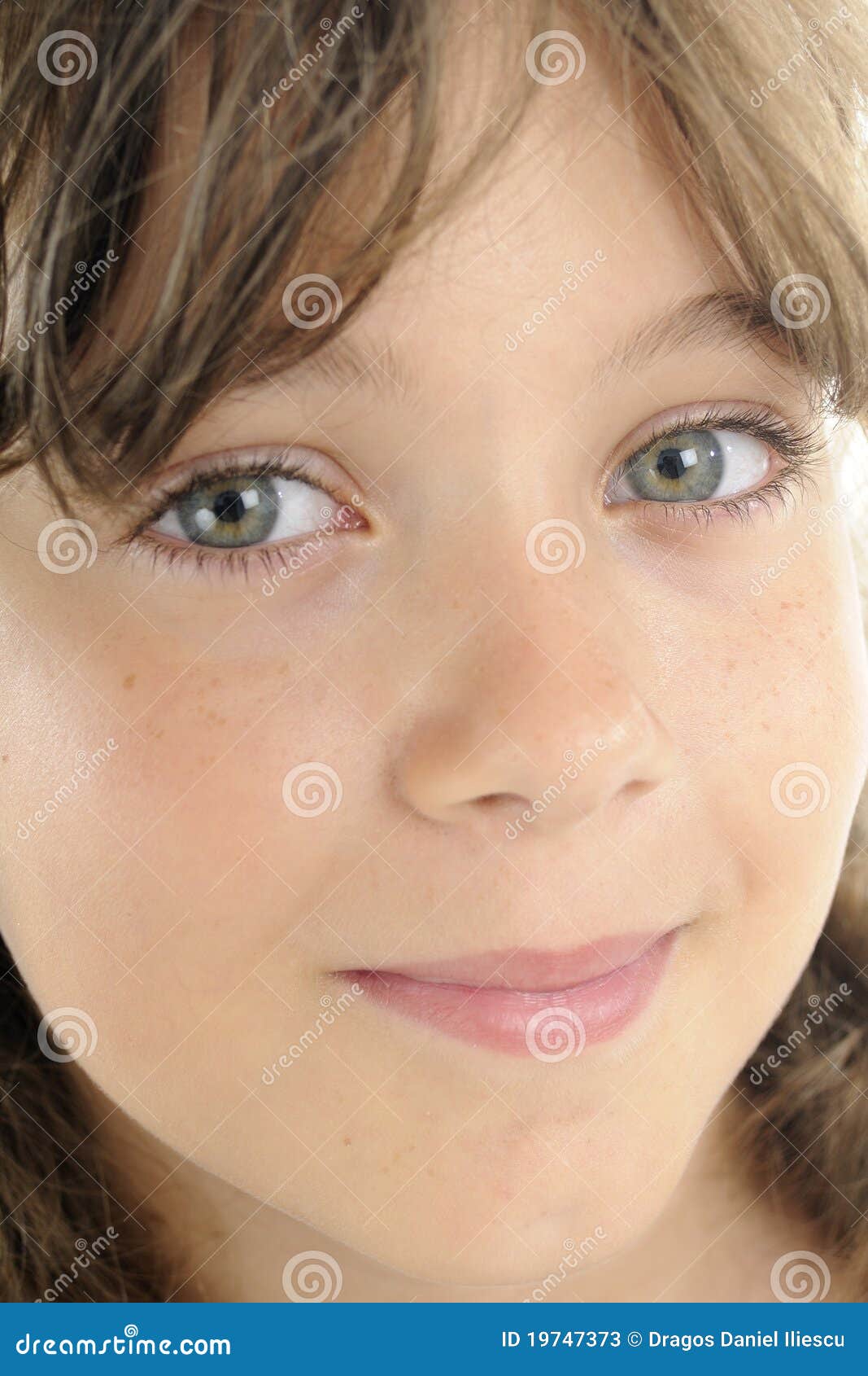 Beautiful child portrait stock image. Image of expressions - 19747373