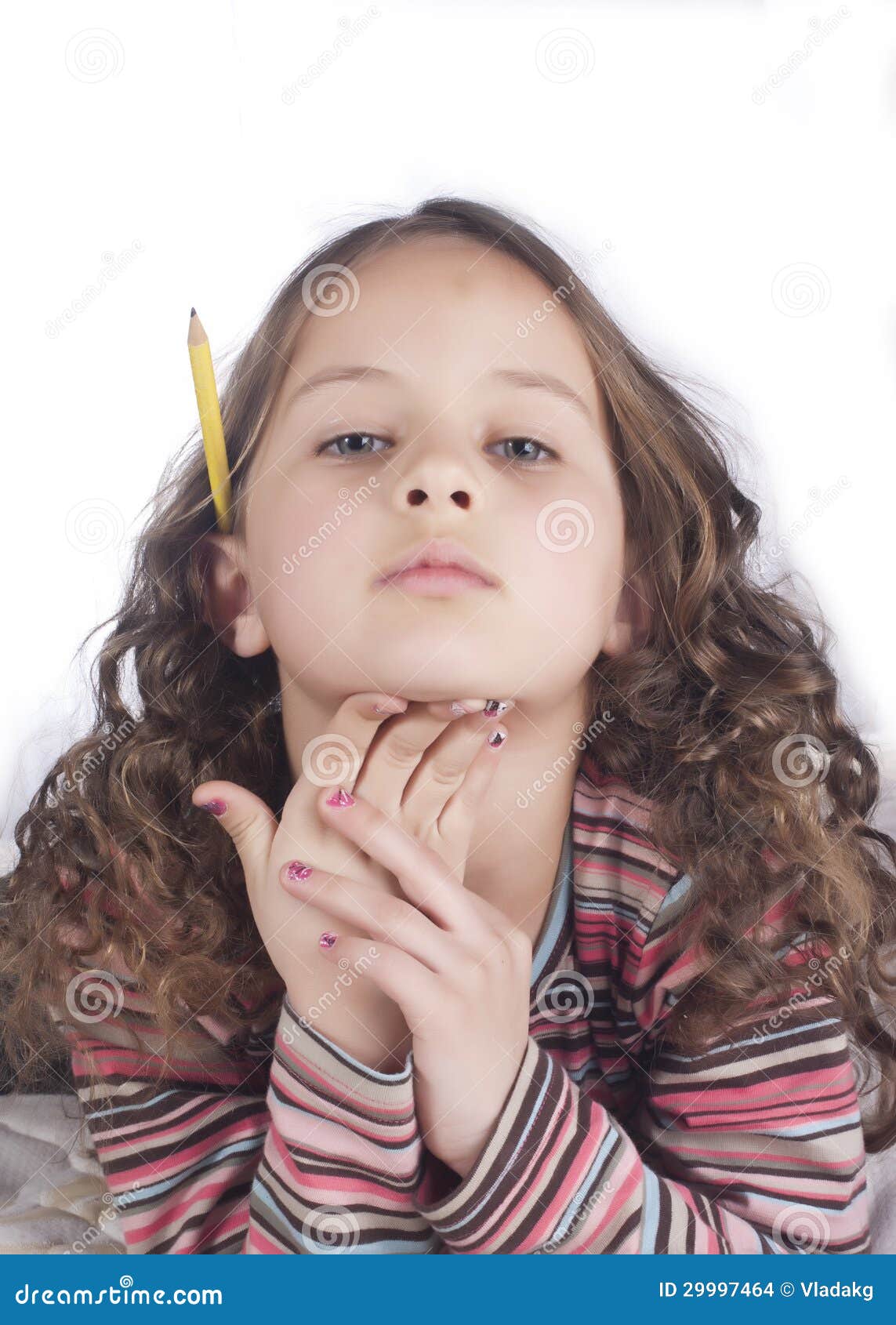 Beautiful child posing stock photo. Image of bright, brown - 29997464