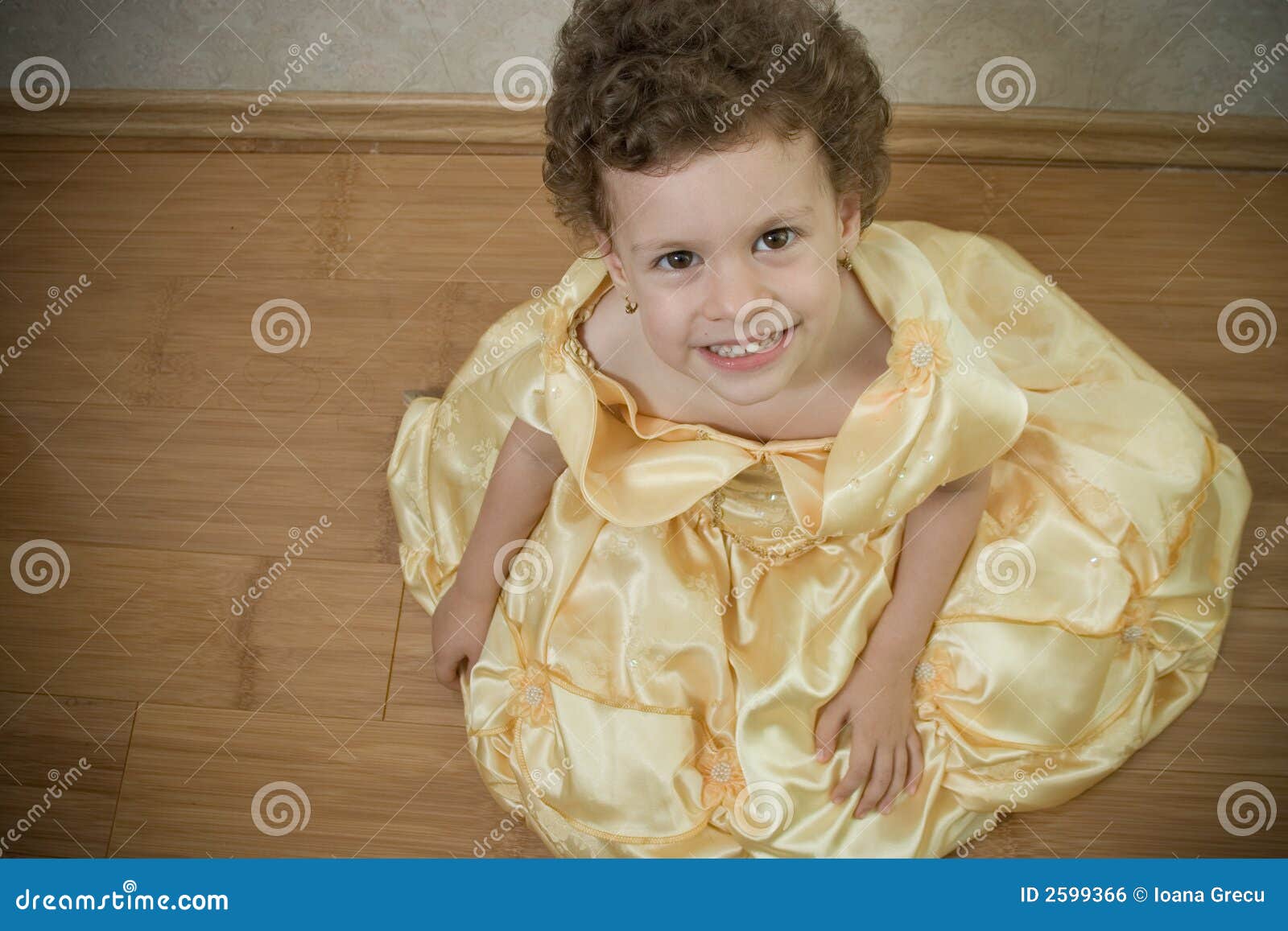 Beautiful child princess stock photo. Image of happy, girl - 2599366