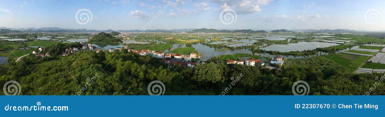 Beautiful Chinese Countryside Stock Photo - Image of zhejiang, baita ...