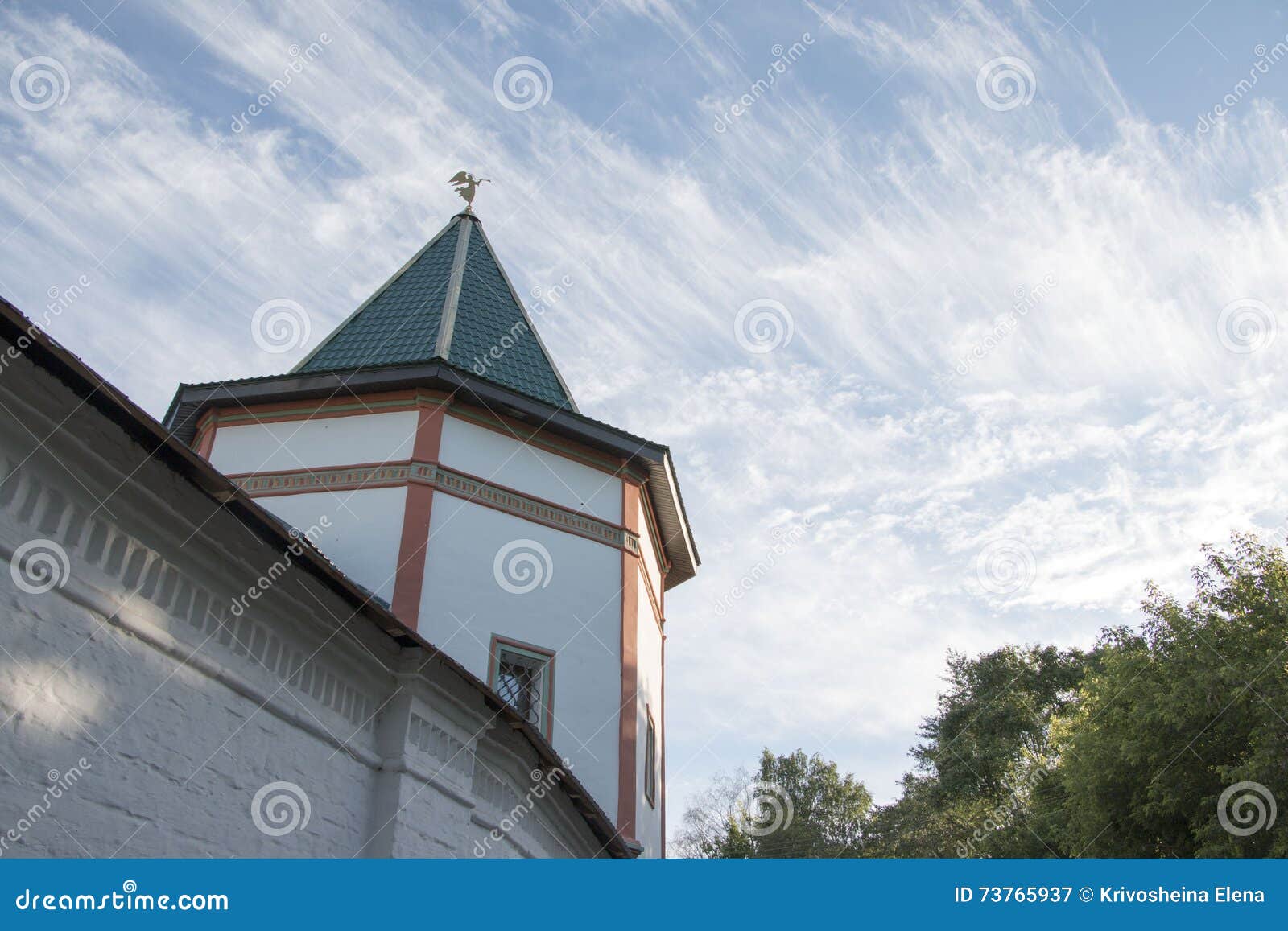 Beautiful Chirch and Blue Sky Stock Image - Image of religion, dome ...