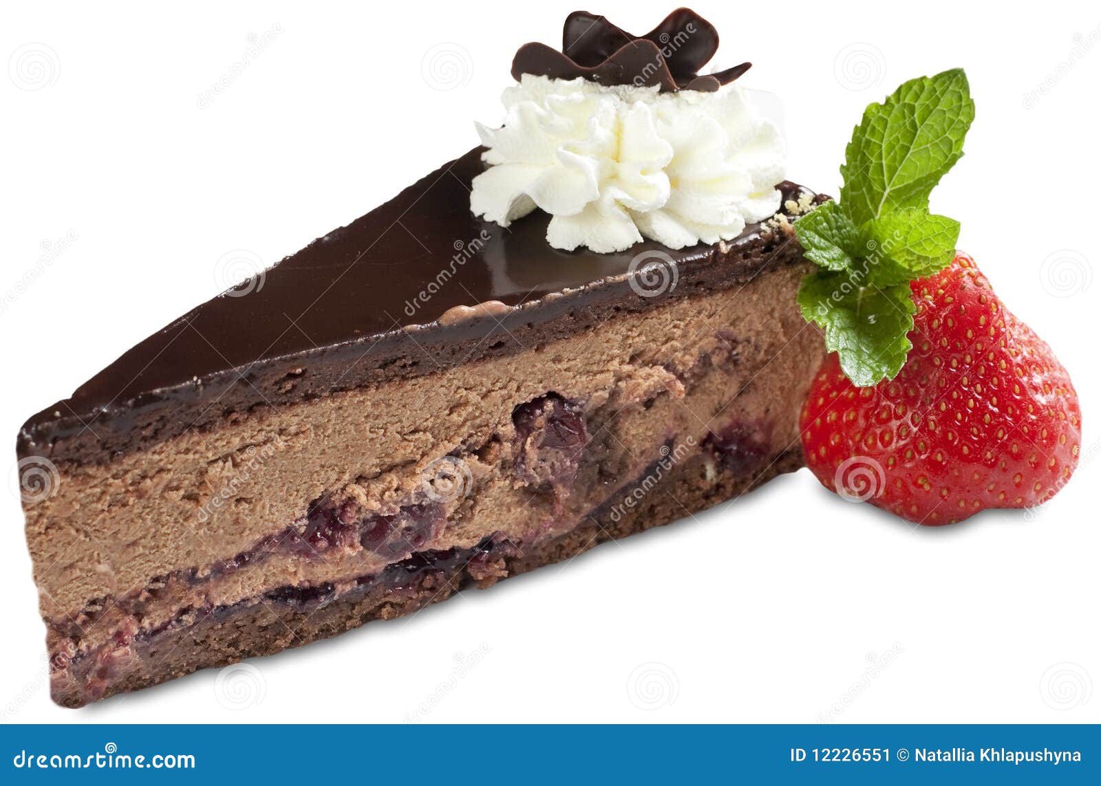 Beautiful chocolate cake stock image. Image of good, delicious - 12226551