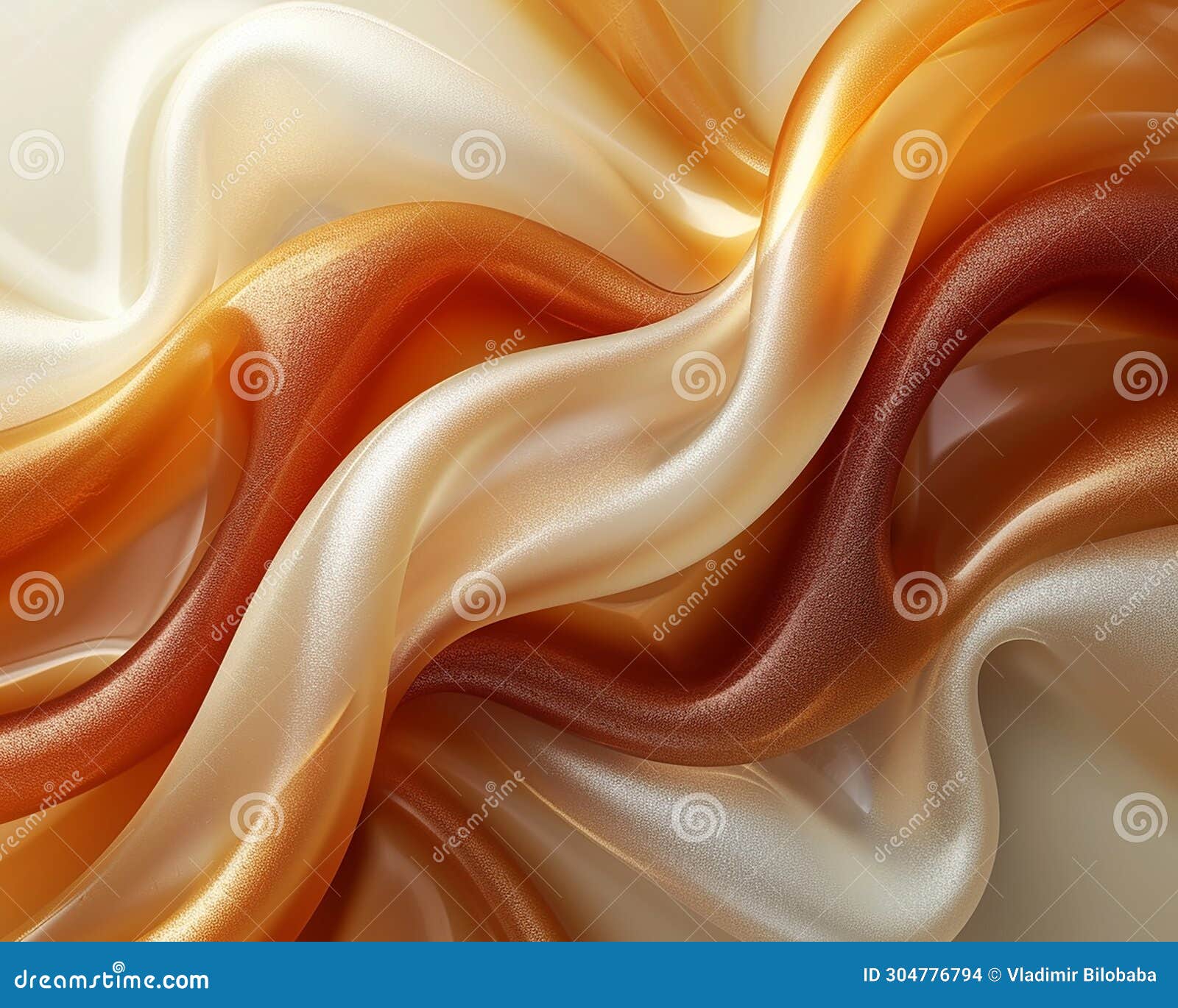 Beautiful Chocolate Caramel Background Stock Illustration ...