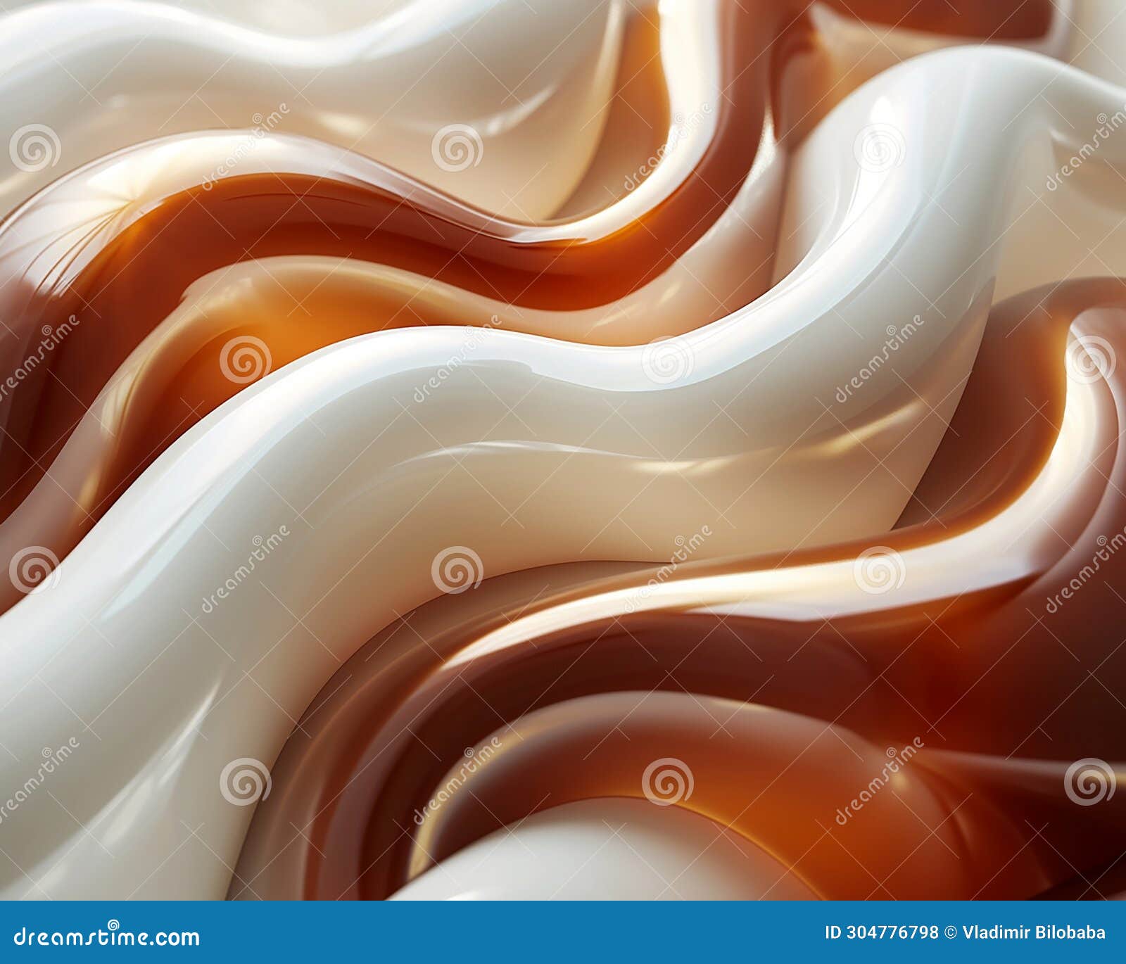 Beautiful Chocolate Caramel Background Stock Illustration ...