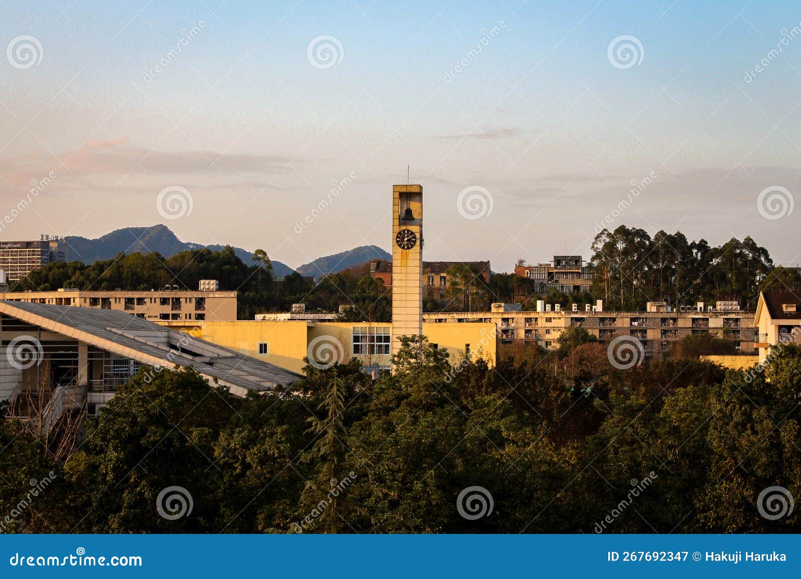 Beautiful of Chongqing University Campus Stock Image - Image of fresh ...