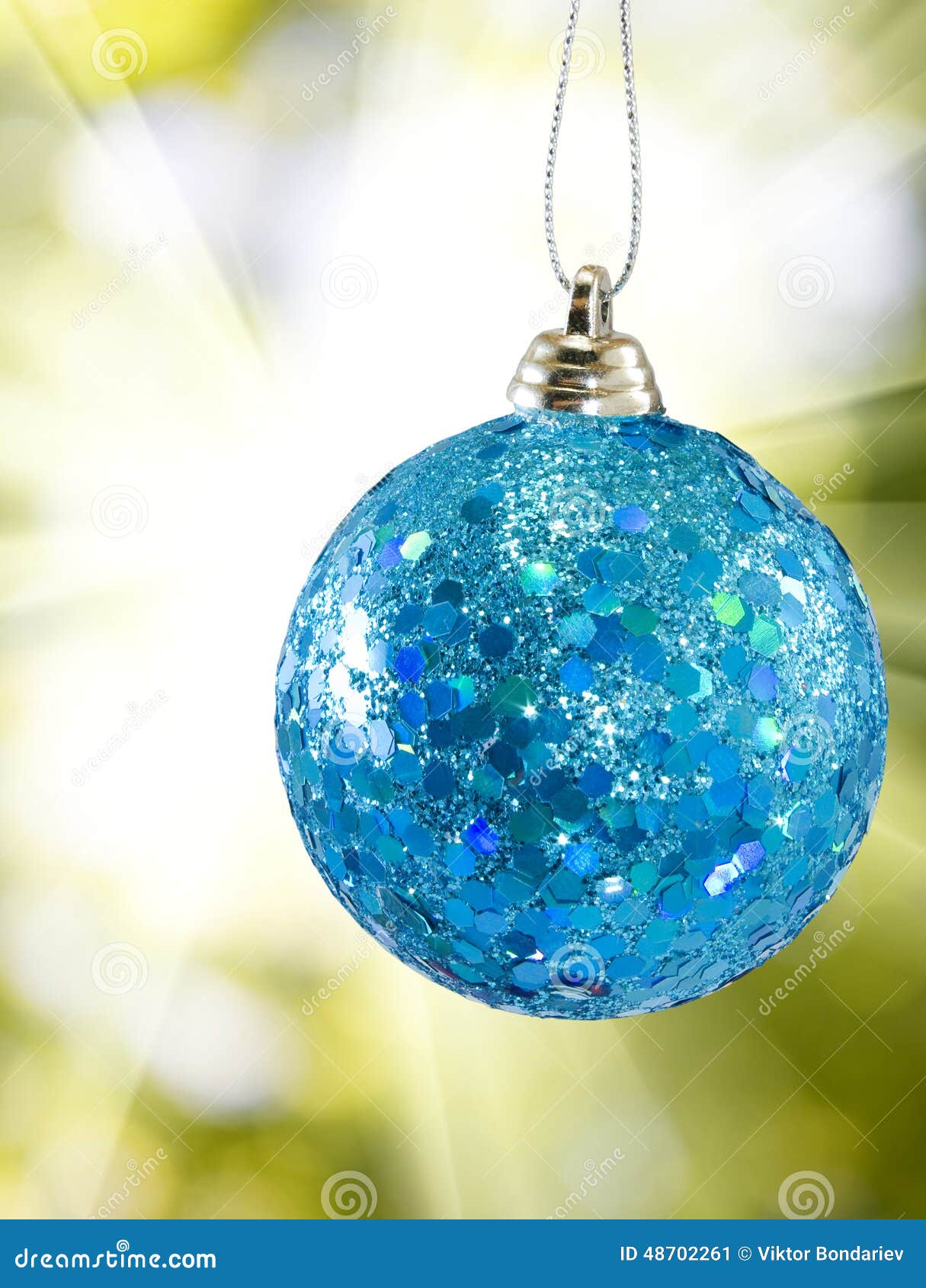 Beautiful Christmas ball stock image. Image of decorative - 48702261
