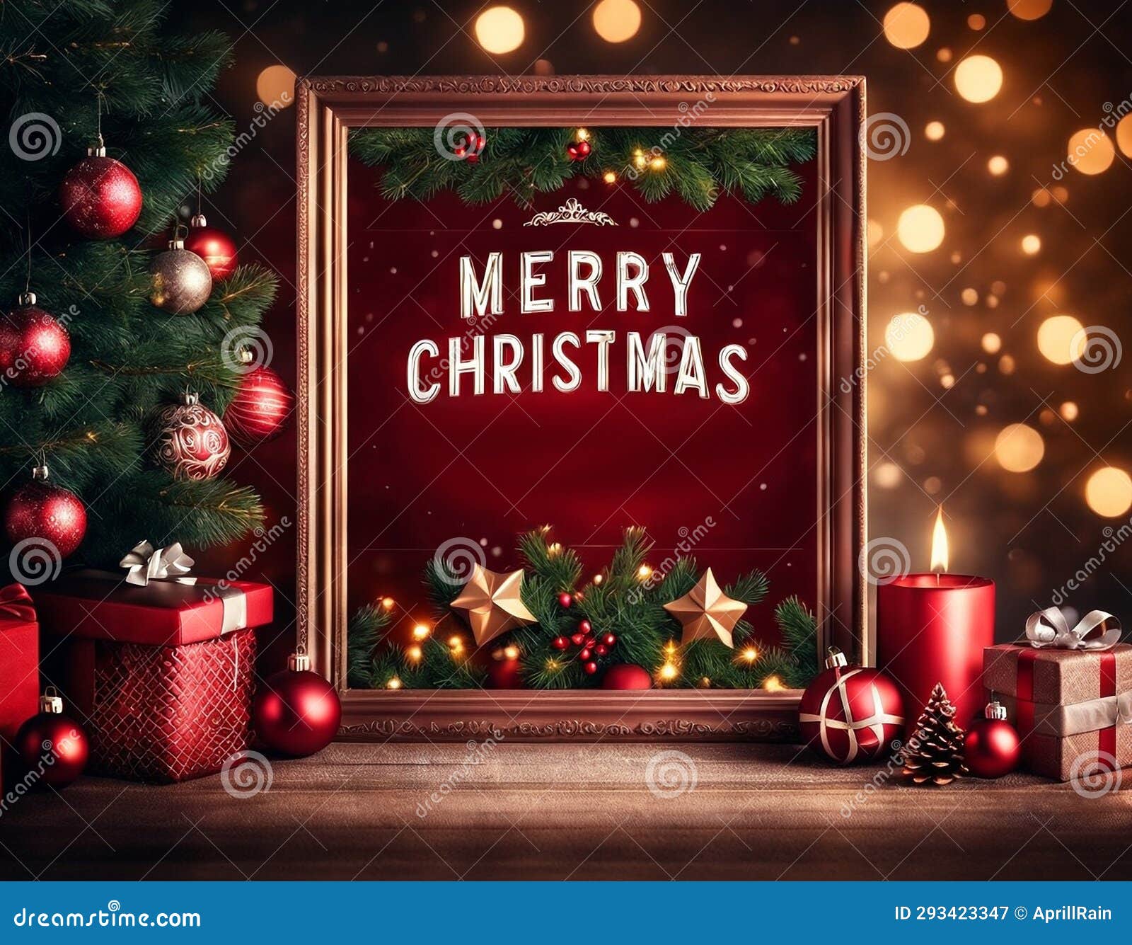 Beautiful Christmas card stock image. Image of pattern - 293423347