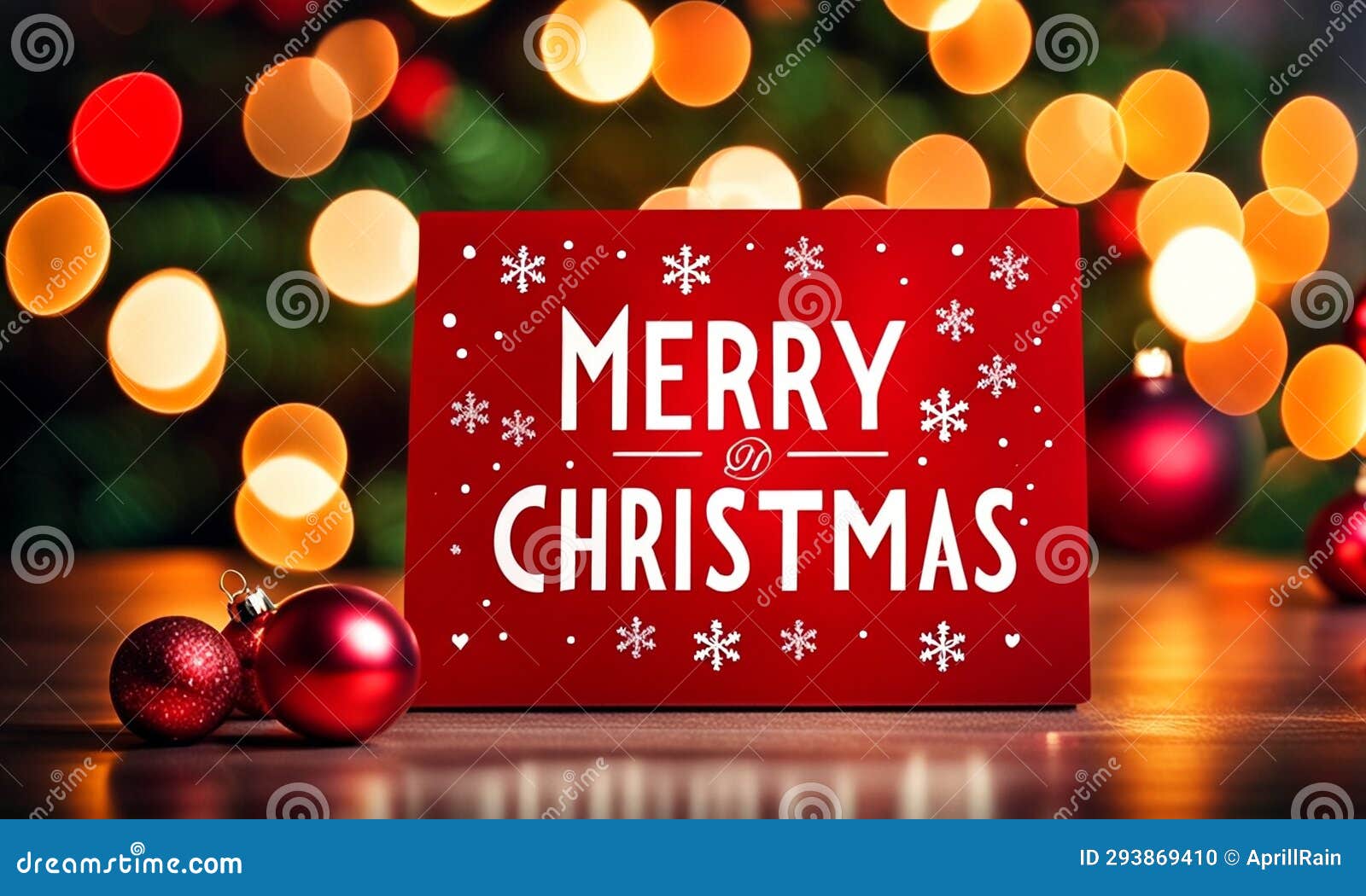 Beautiful Christmas card stock photo. Image of winter - 293869410