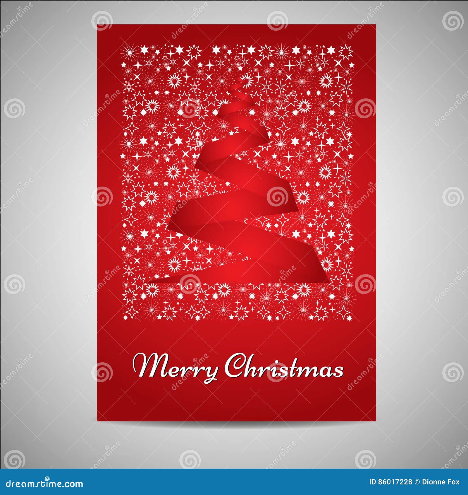 Beautiful Christmas Card/poster Set Stock Vector - Illustration of ...