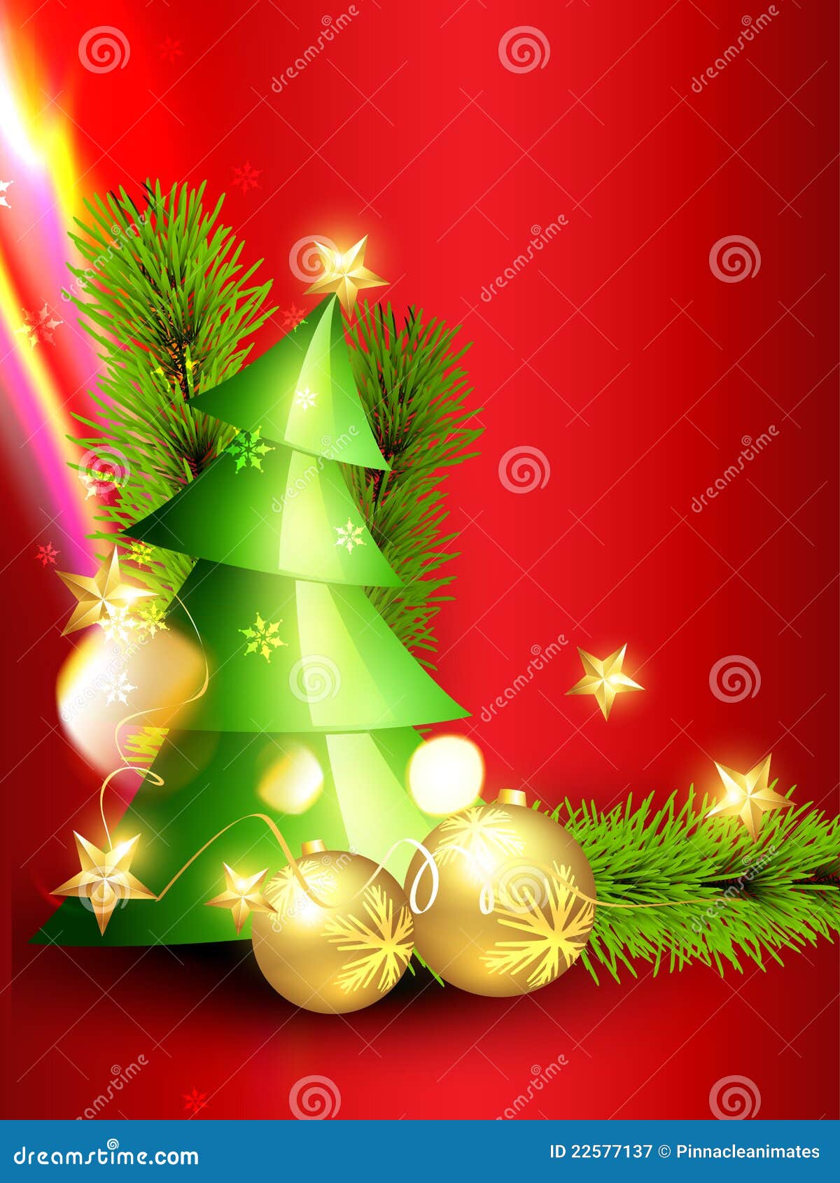 Beautiful christmas design stock vector. Illustration of vector - 22577137