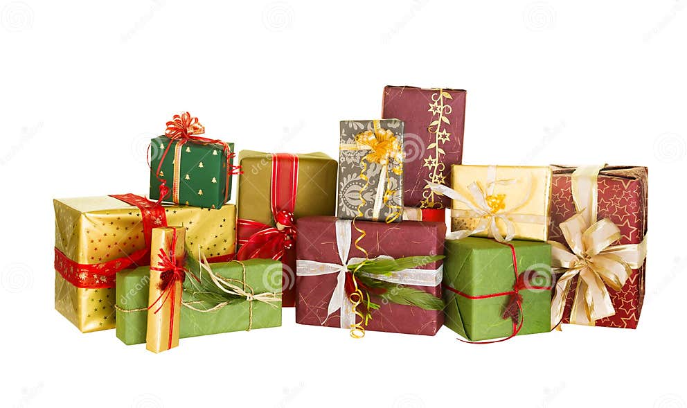 Beautiful Christmas Presents Stock Image - Image of tradition, packet ...