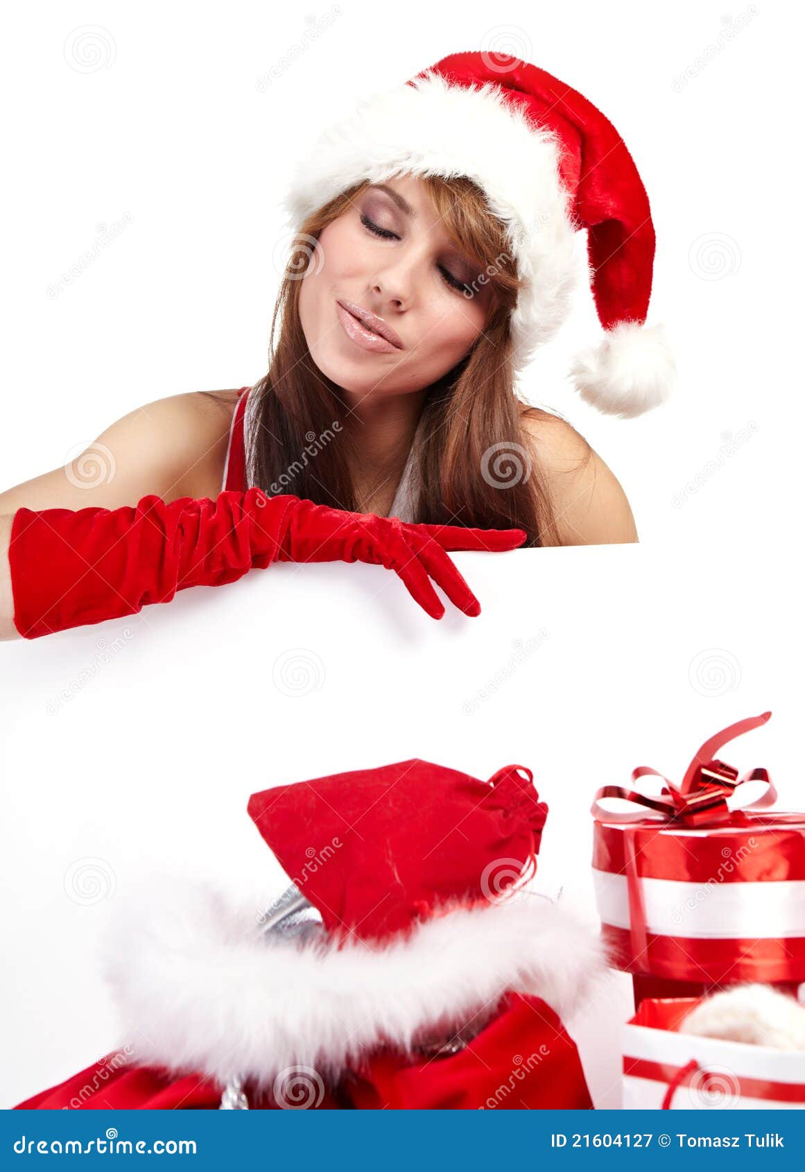 Beautiful christmas woman stock image. Image of ritual - 21604127
