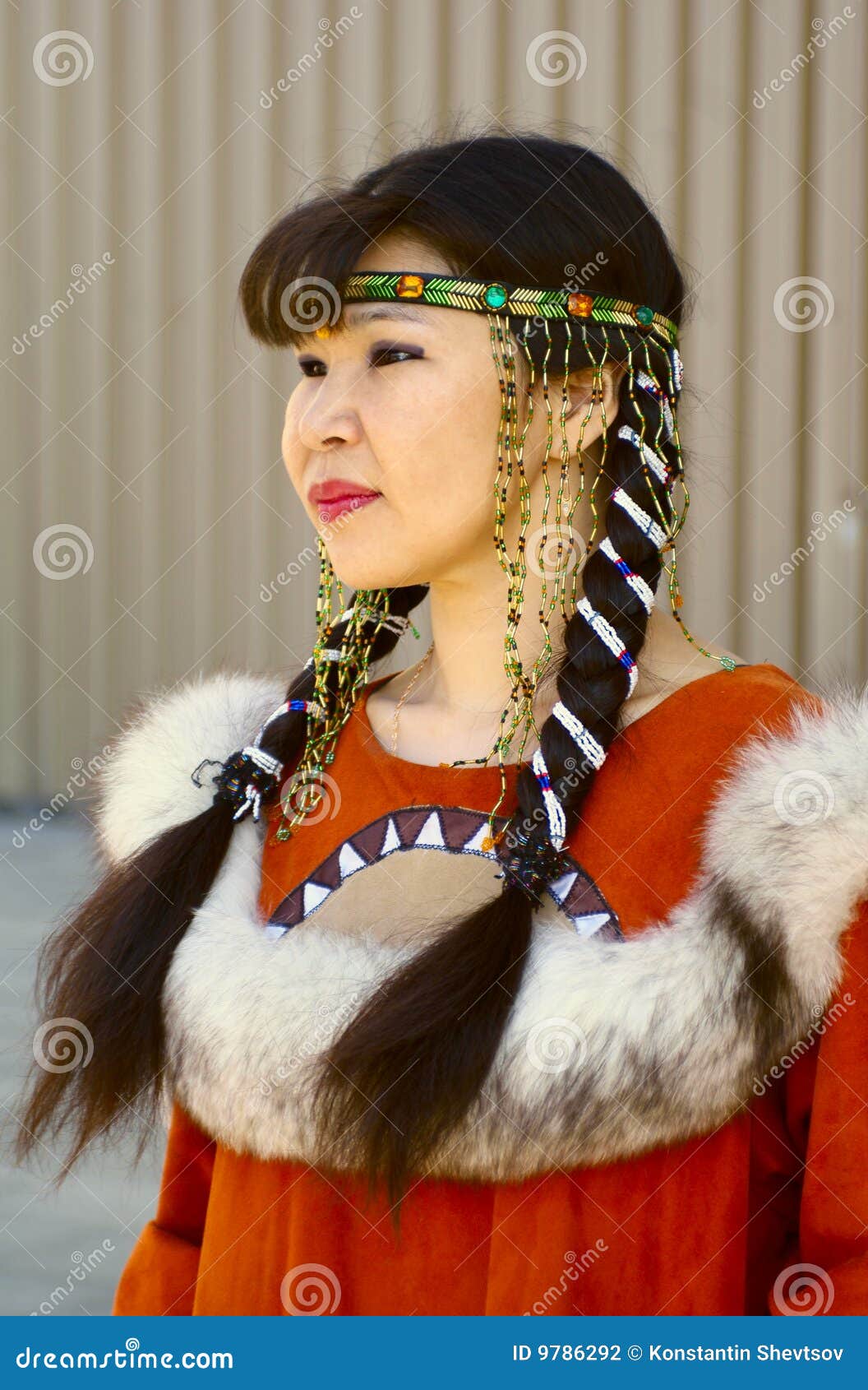 Beautiful chukchi woman stock photo. Image of north, indigenous - 9786292