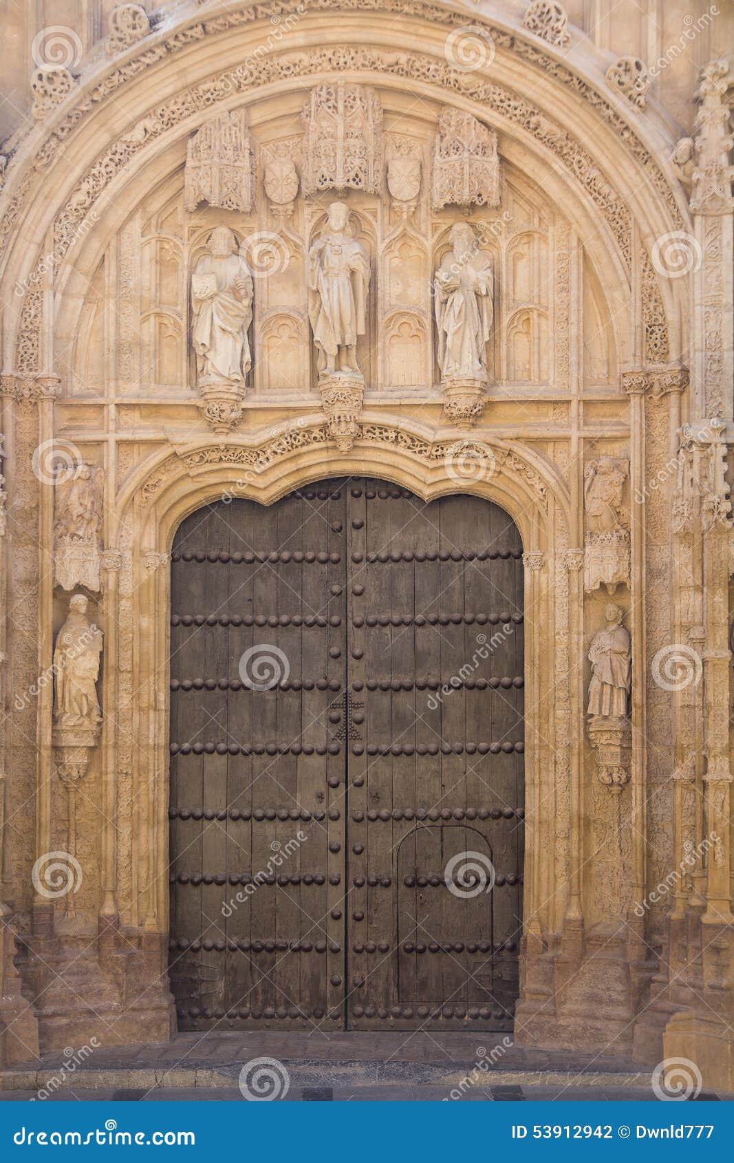 Church Gate And Houses Of Gammelstad Iat Sunset In Sweden Stock ...