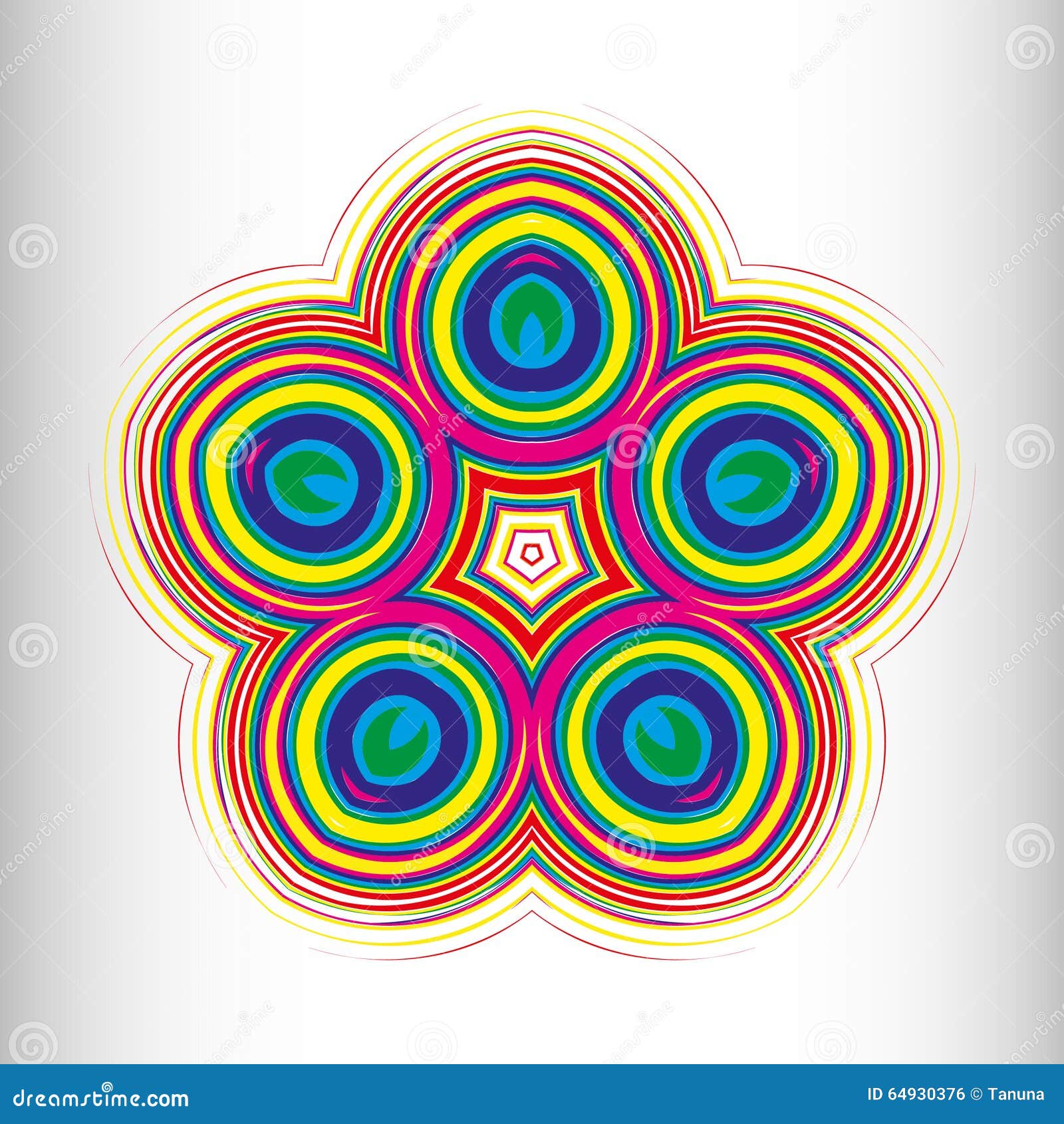 Beautiful Circular Pattern for Your Design Stock Vector - Illustration ...