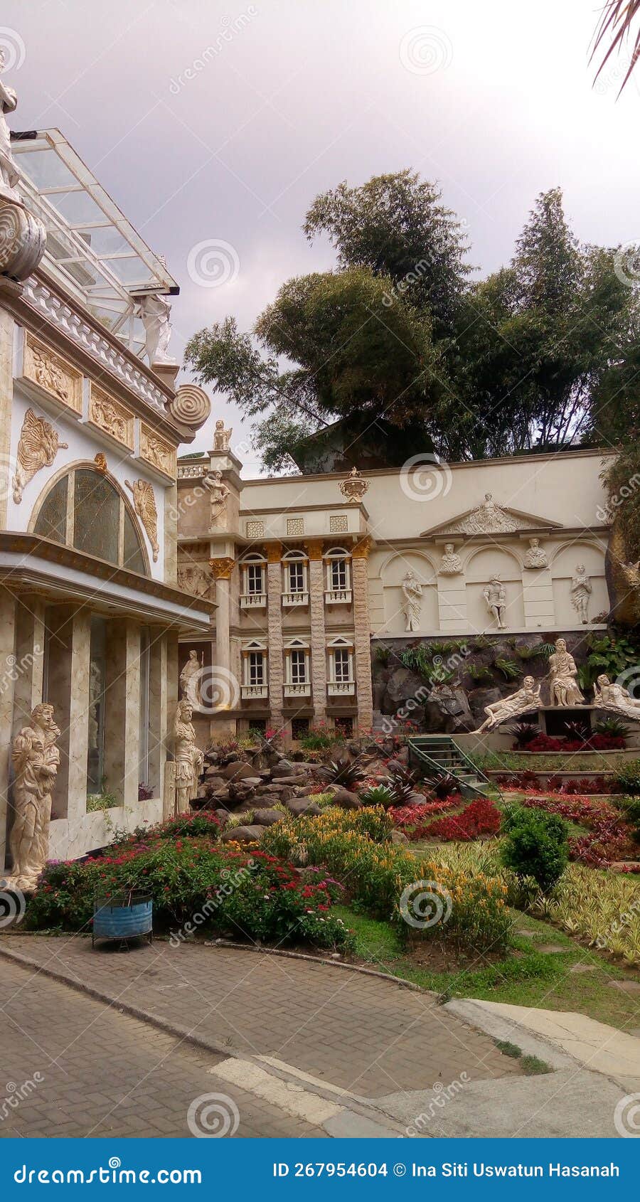 Beautiful Classic Themed Building and Elegant Architecture. Stock Photo ...