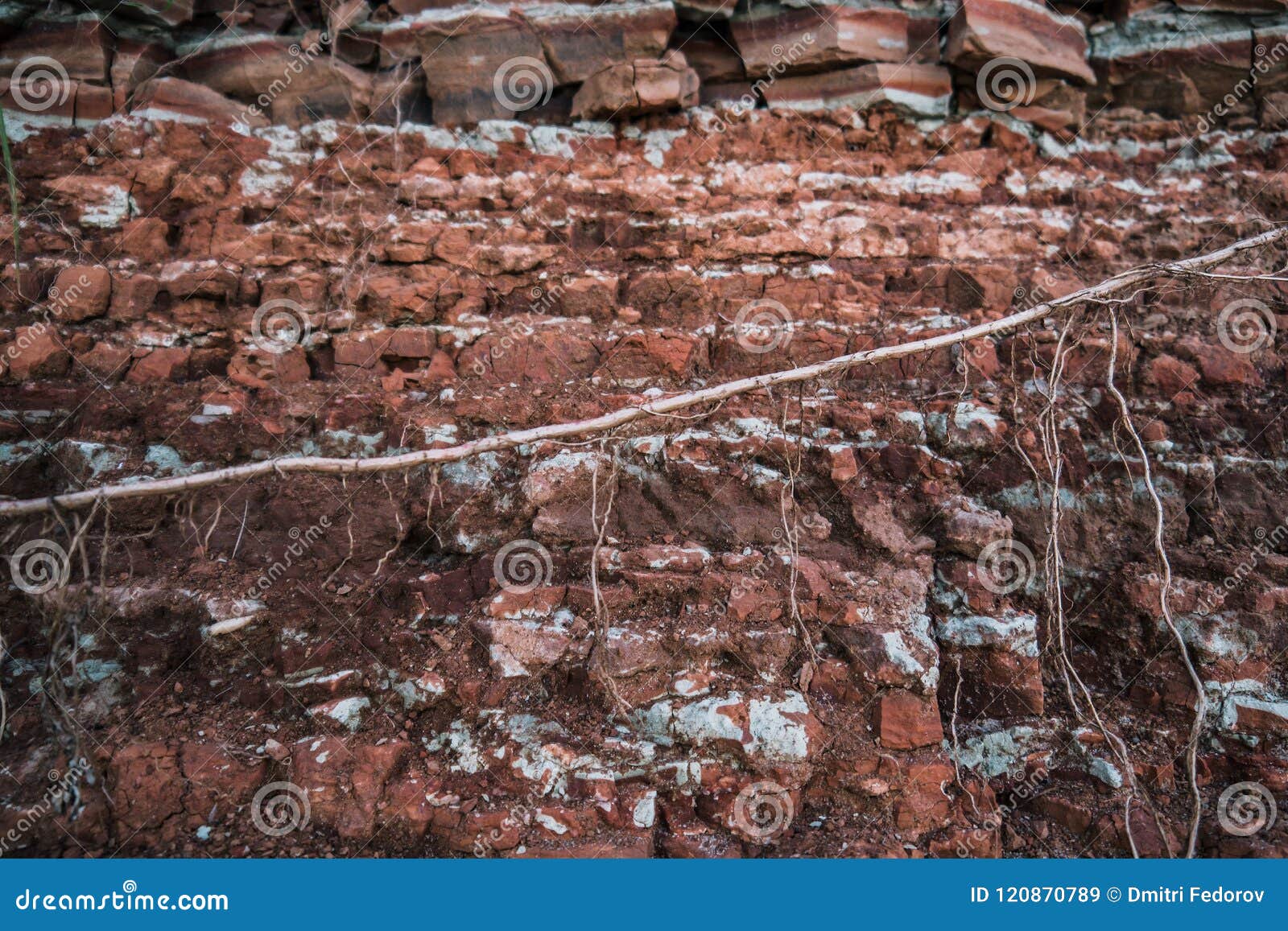 Beautiful Clay Texture Consisting Stock Image - Image of natural, earth ...