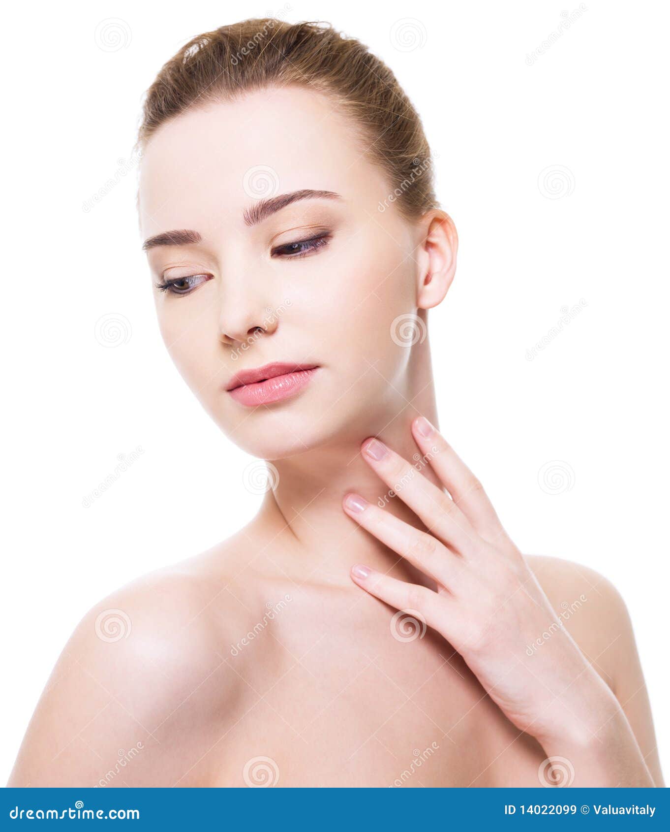 Beautiful clean woman face stock image. Image of attractive - 14022099