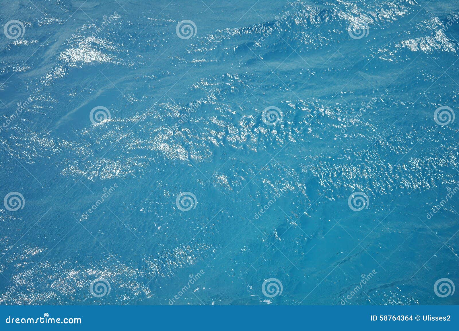 Beautiful Clear Sea Water Reflecting in the Sun Stock Photo - Image of ...