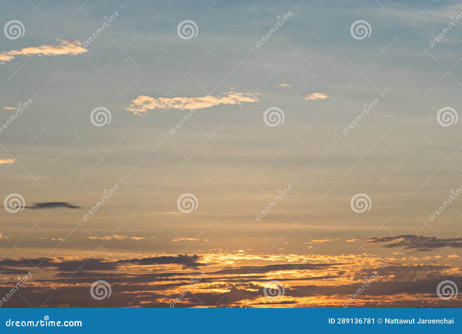 Beautiful Sky and Nice Cloud Stock Image - Image of landscape, idyllic: 289136781