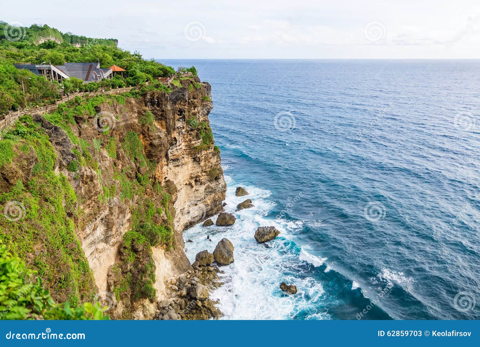 Beautiful cliffs in Bali stock image. Image of clear - 62859703