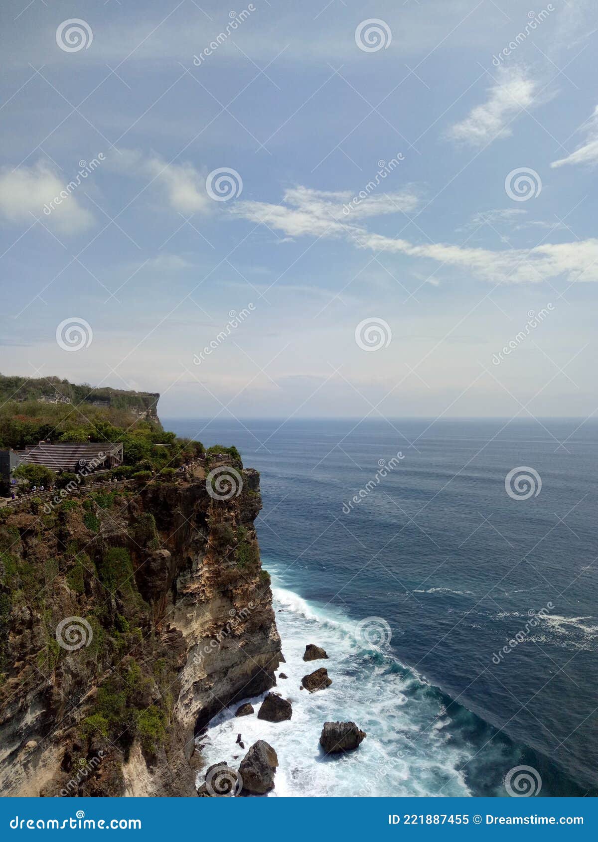 Beautiful Cliffs and Sea Bali Indonesia Stock Image - Image of cliffs ...