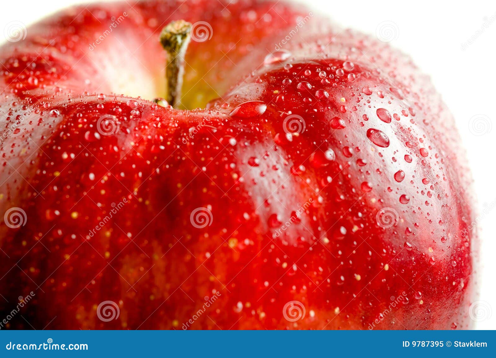 Beautiful close up apple stock image. Image of juicy, natural - 9787395