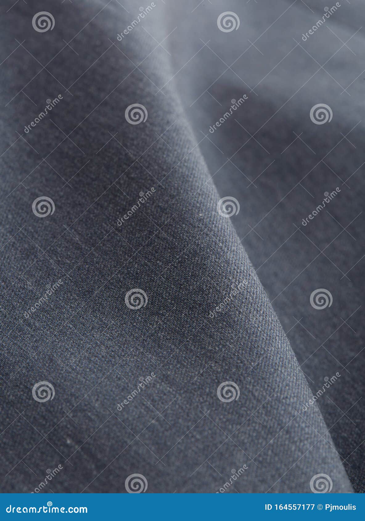 Textile Grey Close-up, Macro Photography with Volumes Stock Image ...