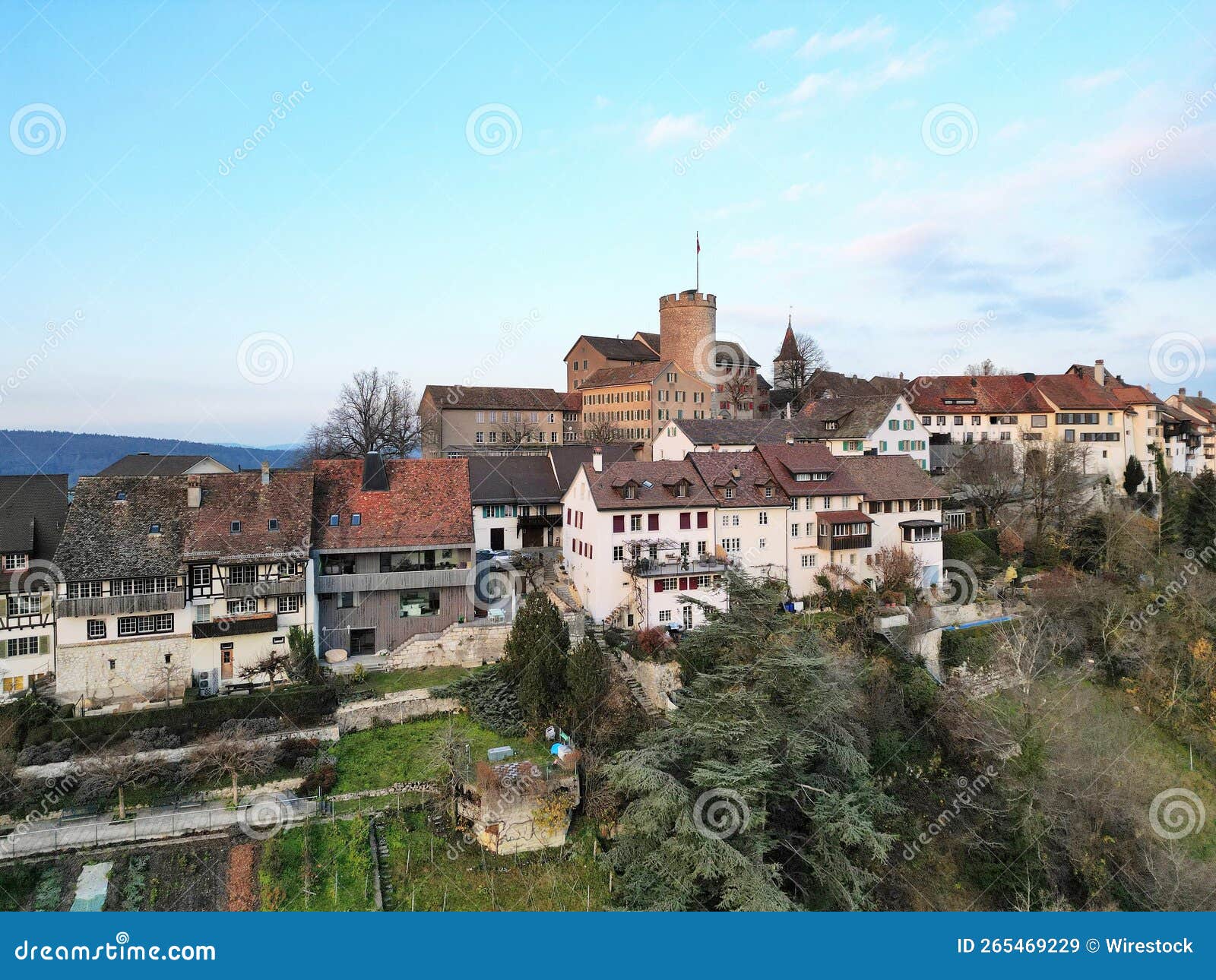 Beautiful Closeup of the Regensberg Castle Stock Image - Image of ...