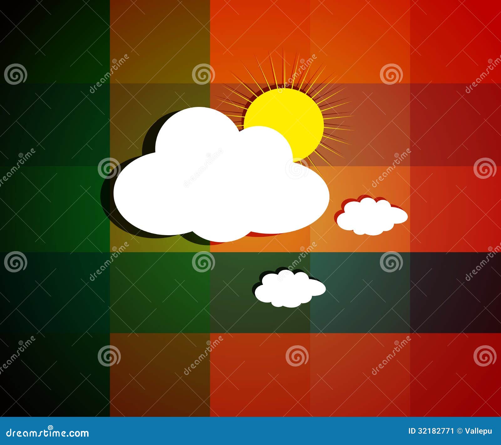 Beautiful Cloud Images on Bright Sunny Day Background with Texture ...