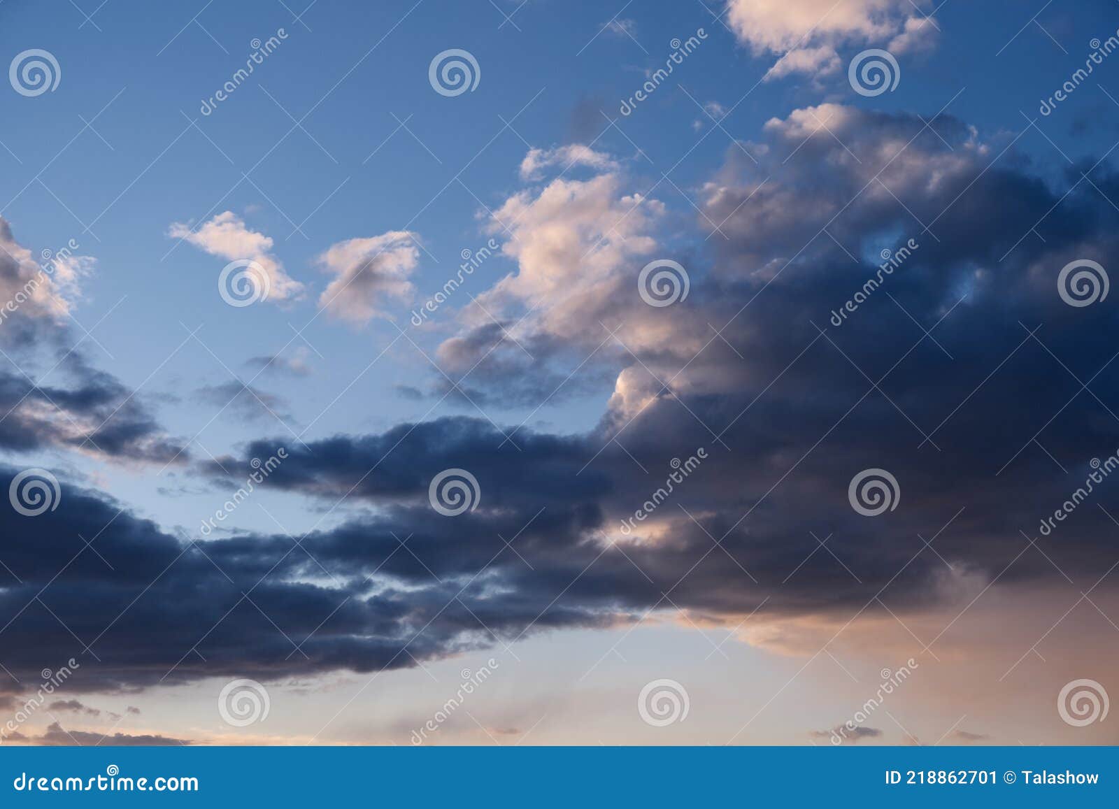Beautiful Clouds Above the Ground Stock Image - Image of nature, aerial ...