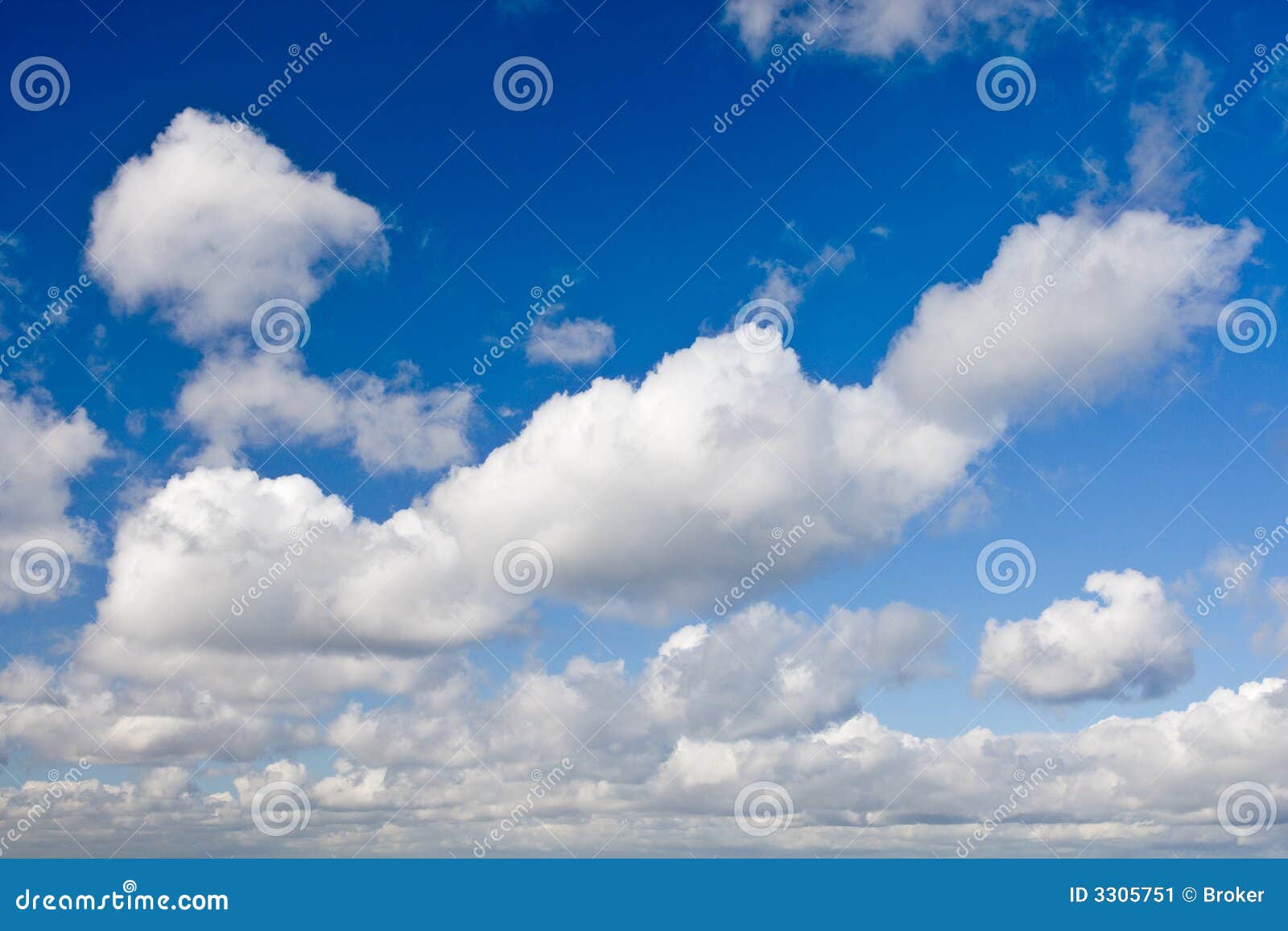 Beautiful Clouds Background Stock Image - Image of daylight, contrast ...