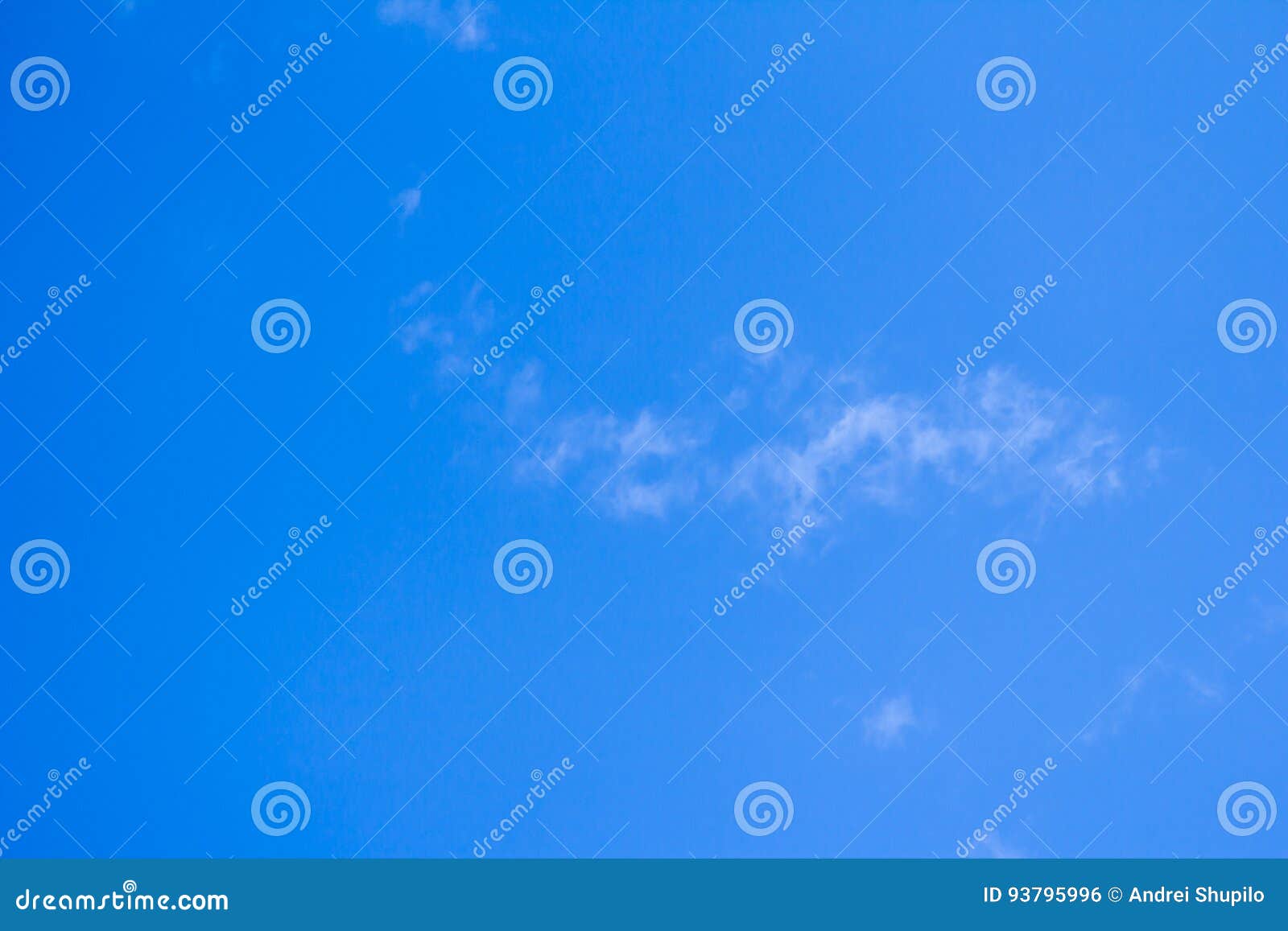 Beautiful Clouds in the Blue Sky Stock Photo - Image of climate, color ...