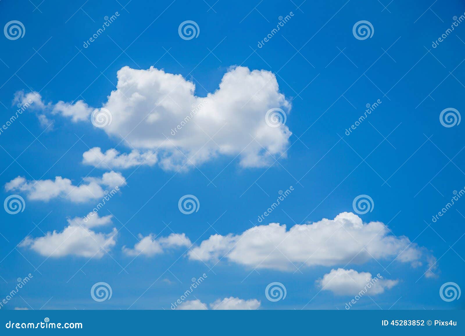 Beautiful Clouds and Bule Sky Stock Photo - Image of background, light ...