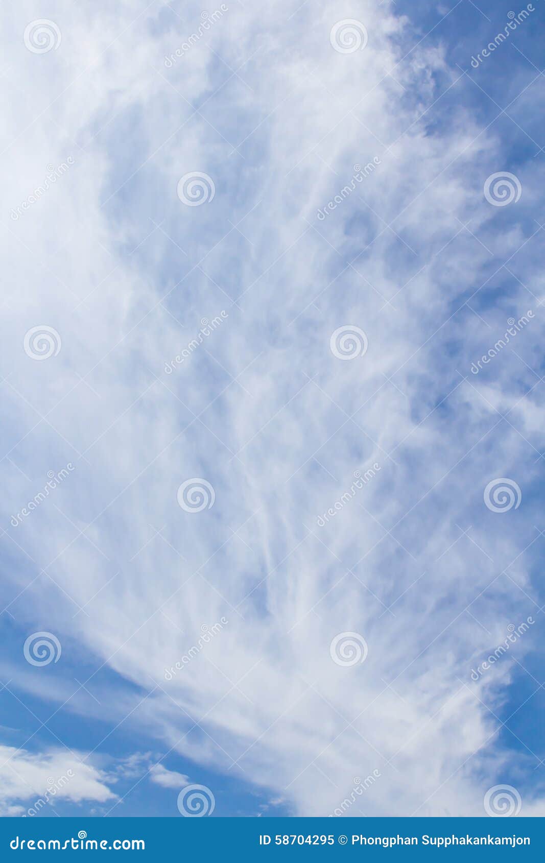 The Beautiful Clouds and Sky in the Good Day Stock Image - Image of ...