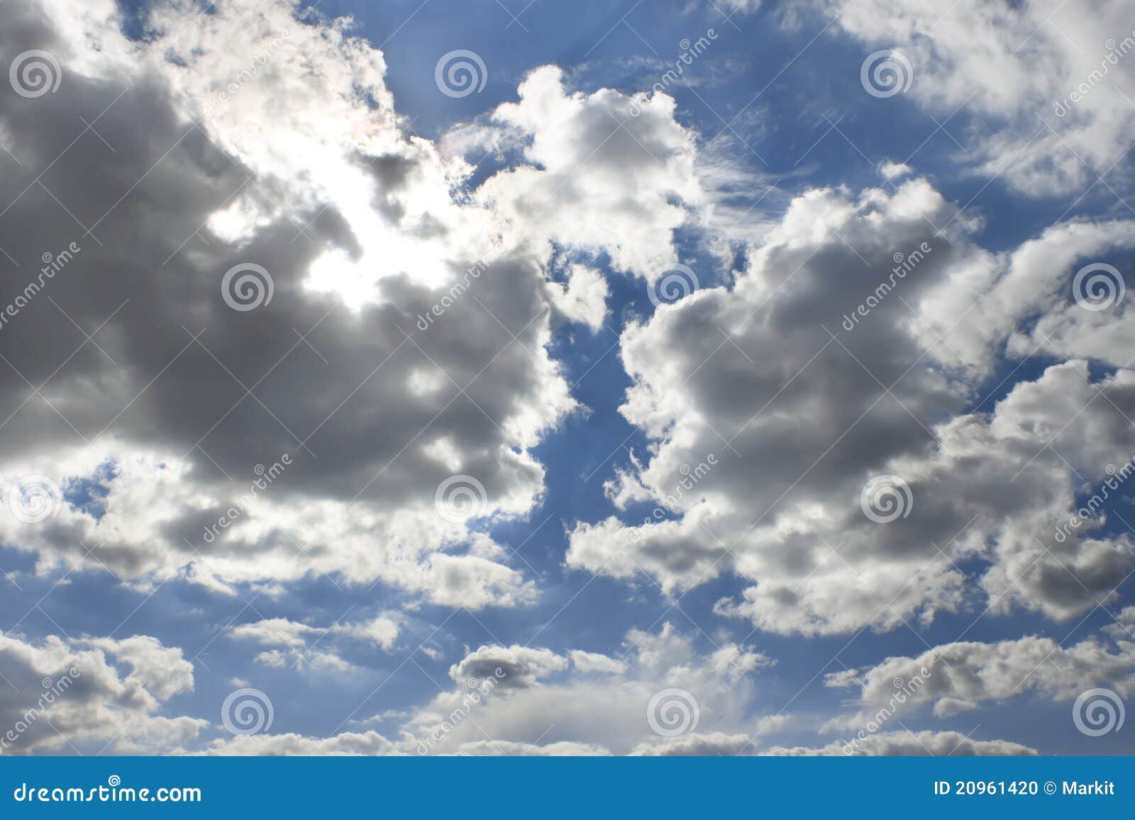Beautiful cloudscape stock photo. Image of scenery, freedom - 20961420