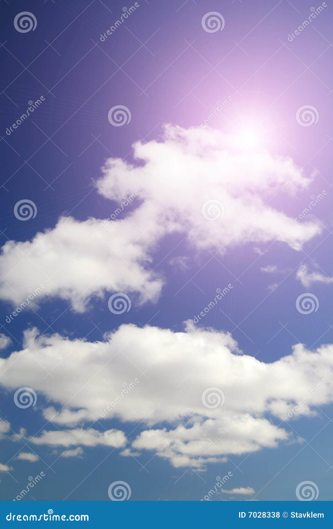 Beautiful Cloudscape Background Stock Photo - Image of environment ...