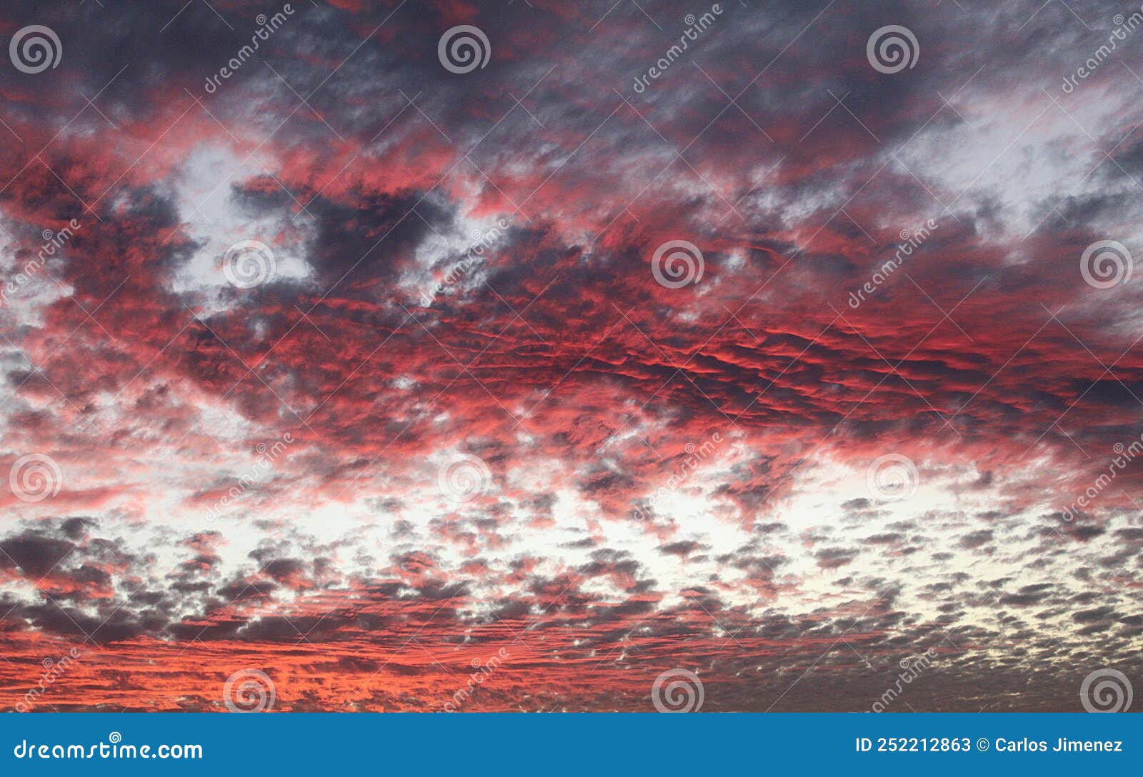 Cloudy Sky Color Texture Skyscape Stock Image - Image of sunlight, dawn ...