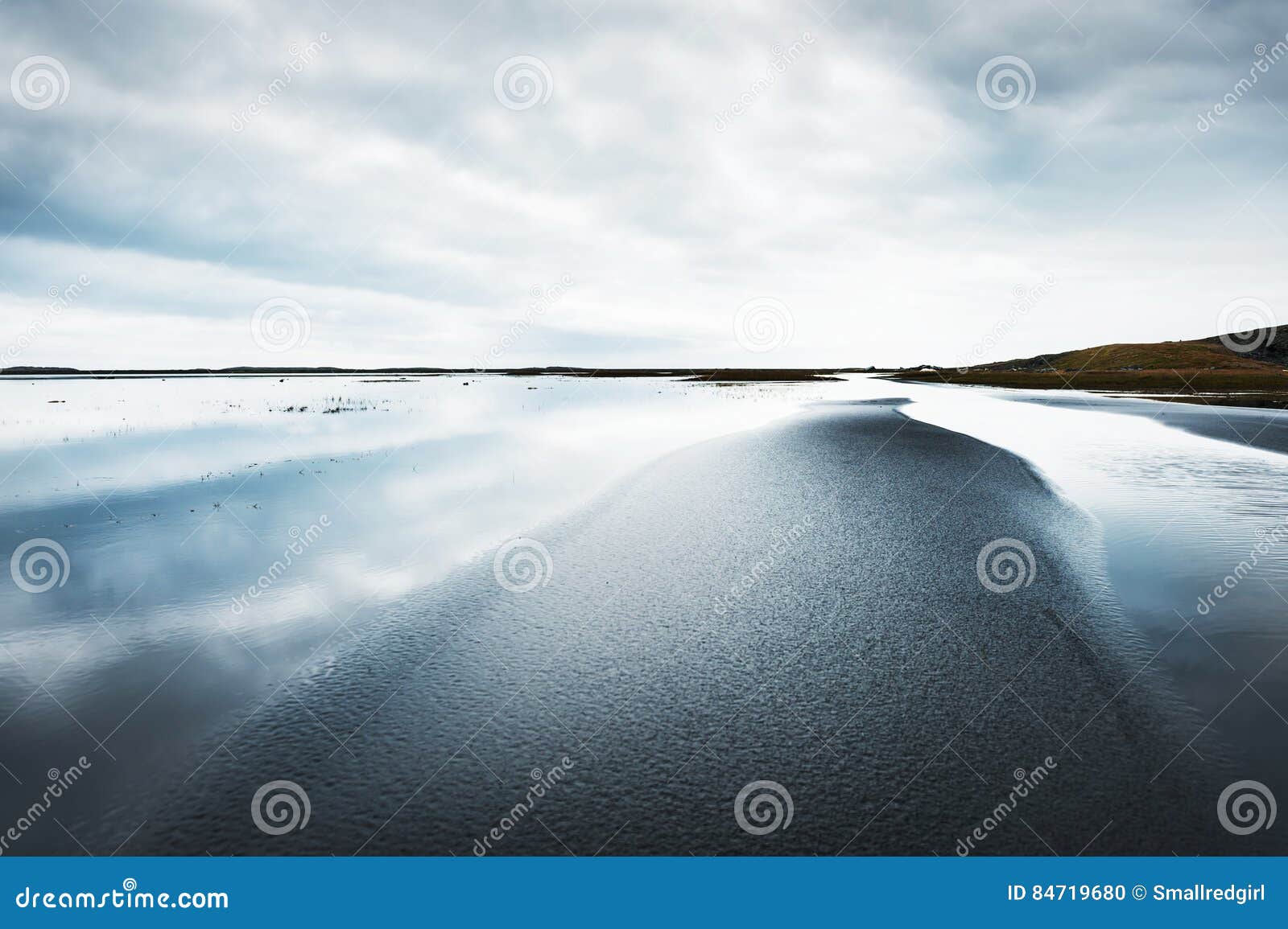 Beautiful Coast of the Atlantic Ocean in Iceland Stock Photo - Image of ...