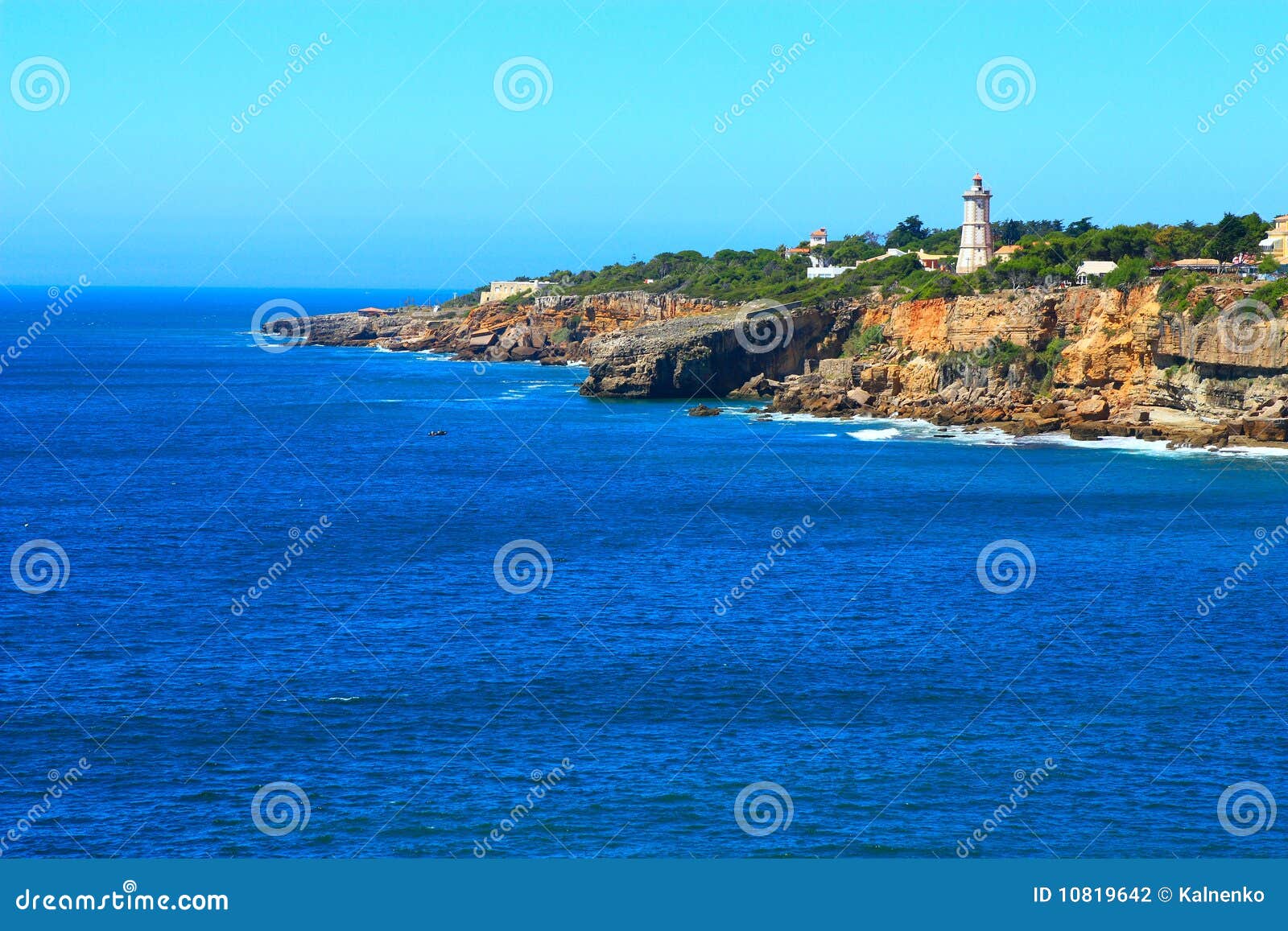 Beautiful coastline stock photo. Image of travel, landscape - 10819642