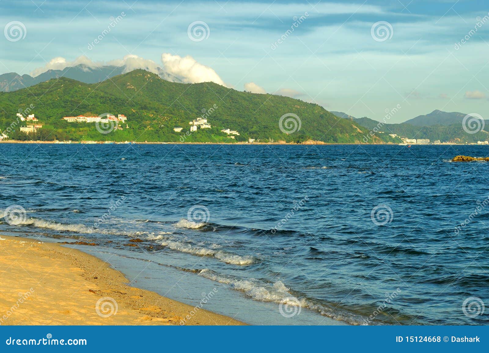 Beautiful coastline stock photo. Image of landscape, refresh - 15124668