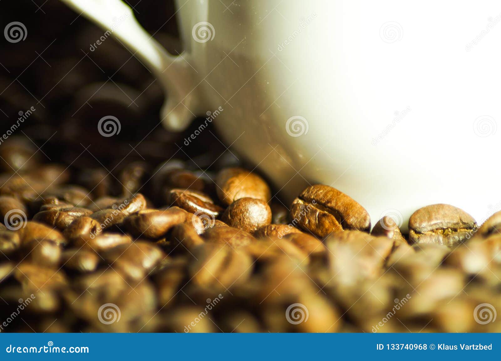 Beautiful Coffee Beans As a Background Picture Stock Photo - Image of ...